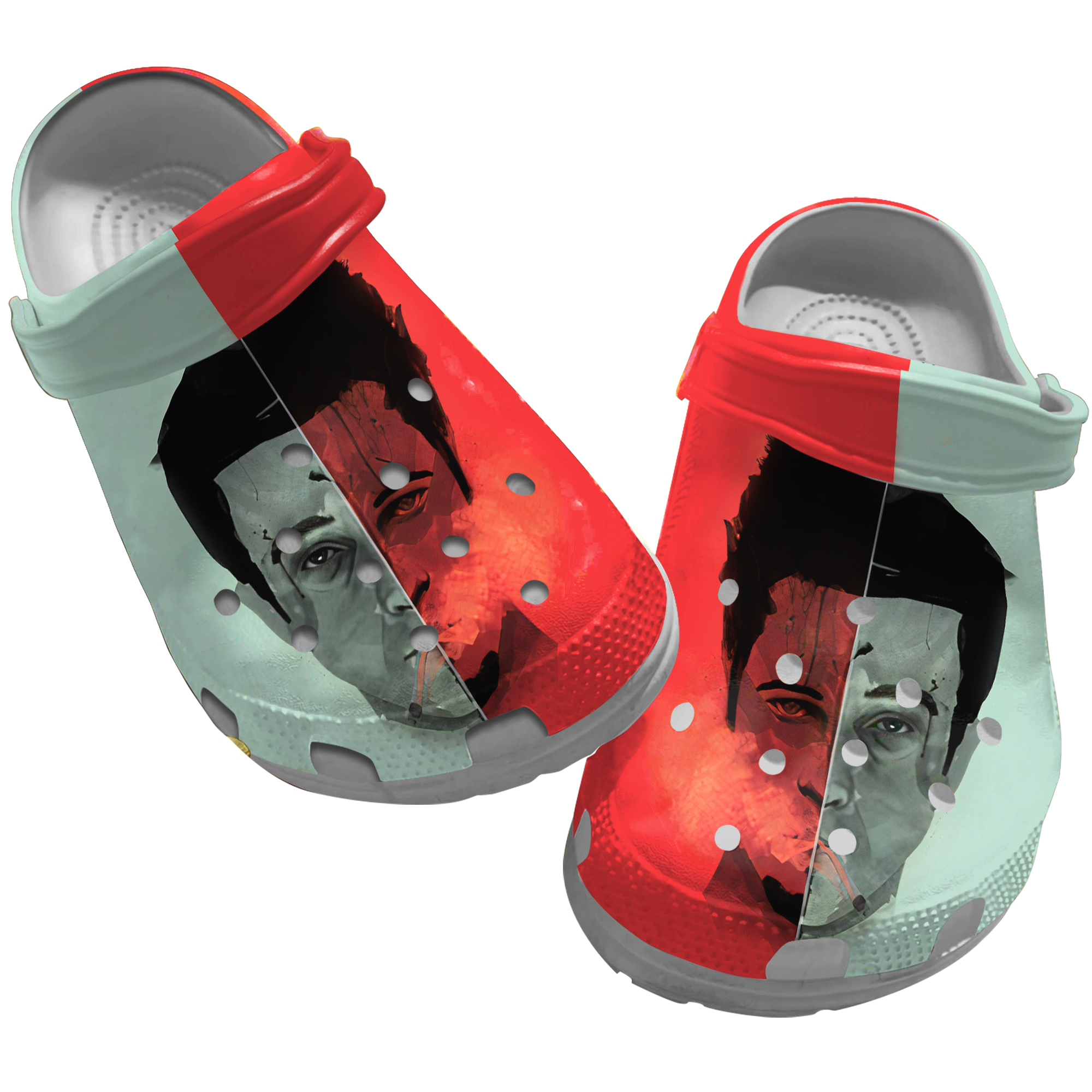 Fight Club Crocs, Fight Club Clog Shoes Unisex, Movie Sandal | Inspire ...