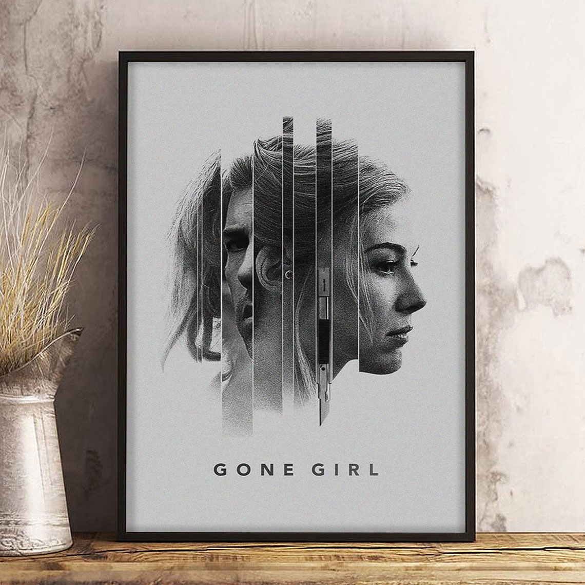 Gone Girl Poster, Movie Home Decor, Gone Girl Decoration, Mo | Inspire ...