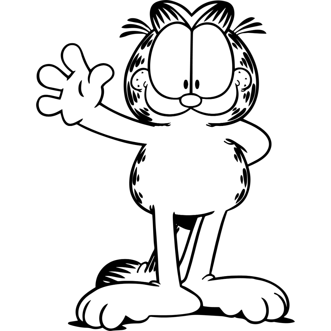 Garfield Bundle Svg, Cartoon Svg, Garfield Svg, Cat Svg, Gar | Inspire ...