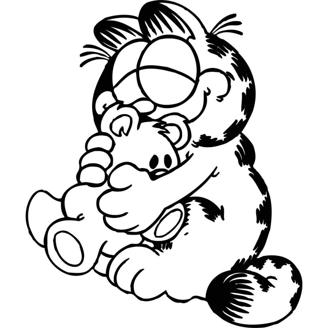 Garfield Bundle Svg, Cartoon Svg, Garfield Svg, Cat Svg, Gar - Inspire ...