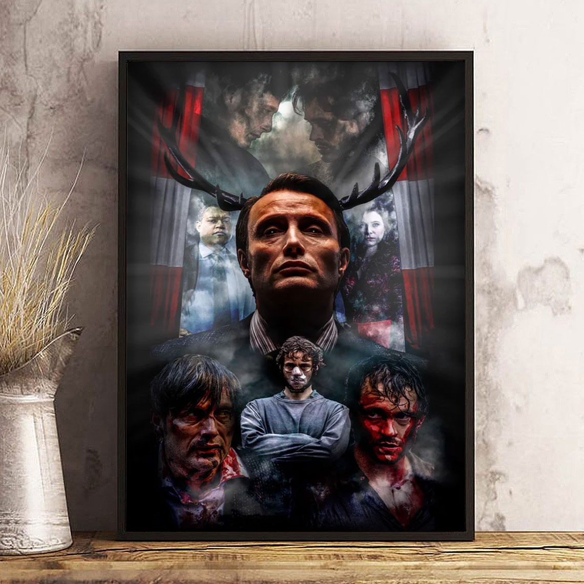 Hannibal Wall Art, Hannibal Poster, Movie Home Decor, Movie | Inspire ...
