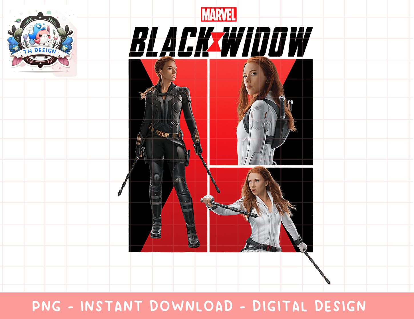 Marvel Black Widow Comic Panels png, sublimation.jpg | Inspire Uplift