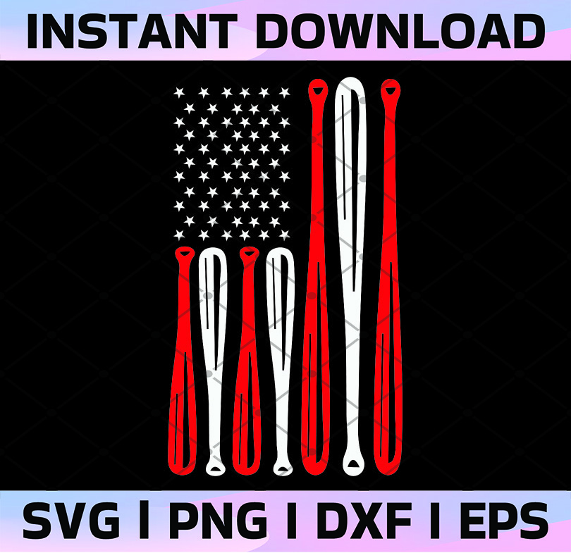 USA baseball Flag svg, Grunge svg, Baseball svg, Softball SV | Inspire ...