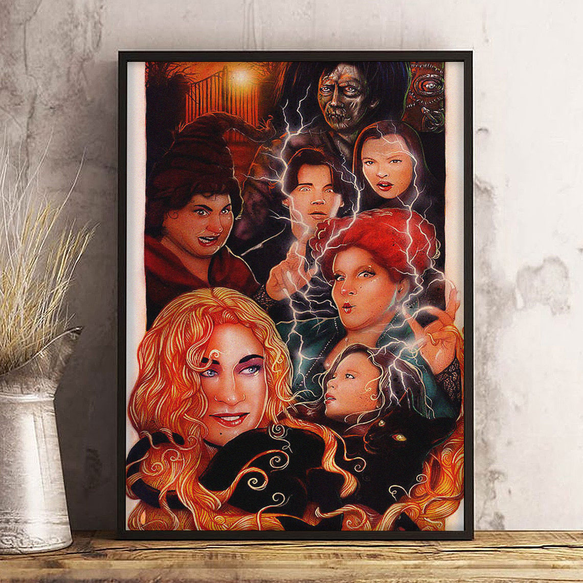 Hocus Pocus Poster, Hocus Pocus Wall Art, Movie Home Decor, | Inspire ...