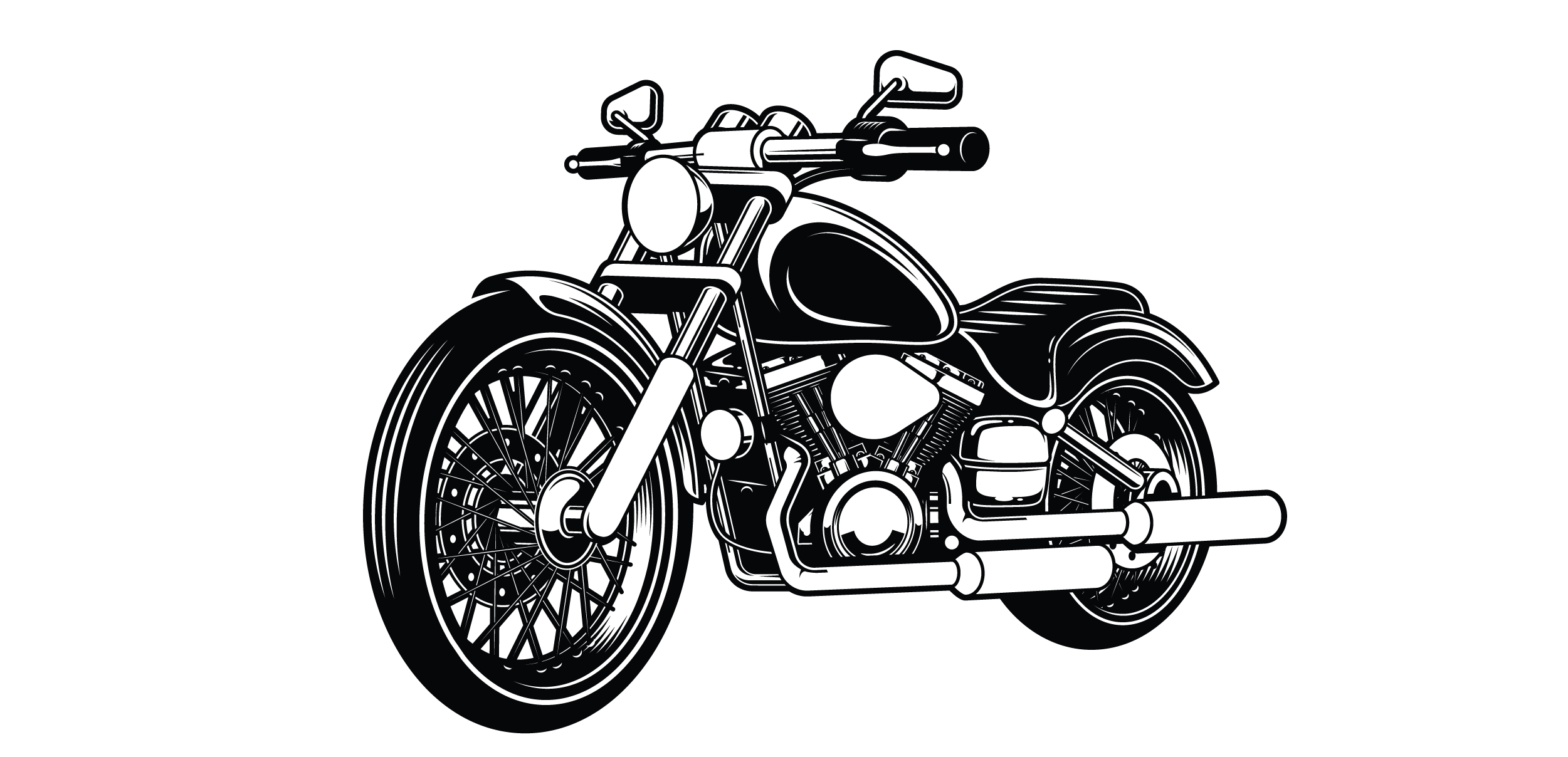 Harley Davidson Svg Black Silhouette Svg Cut Files Png Eps D Inspire Uplift 