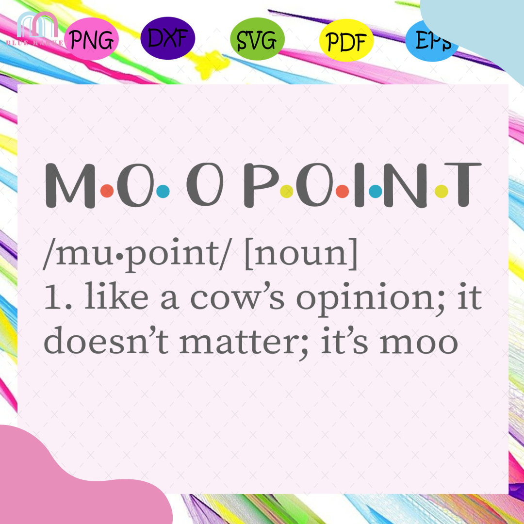 Moopoint definition cow svg TD0 - Inspire Uplift