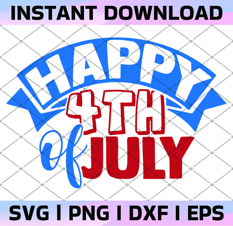 Happy 4th of July SVG, USA svg, american svg, patriotic svg, | Inspire ...