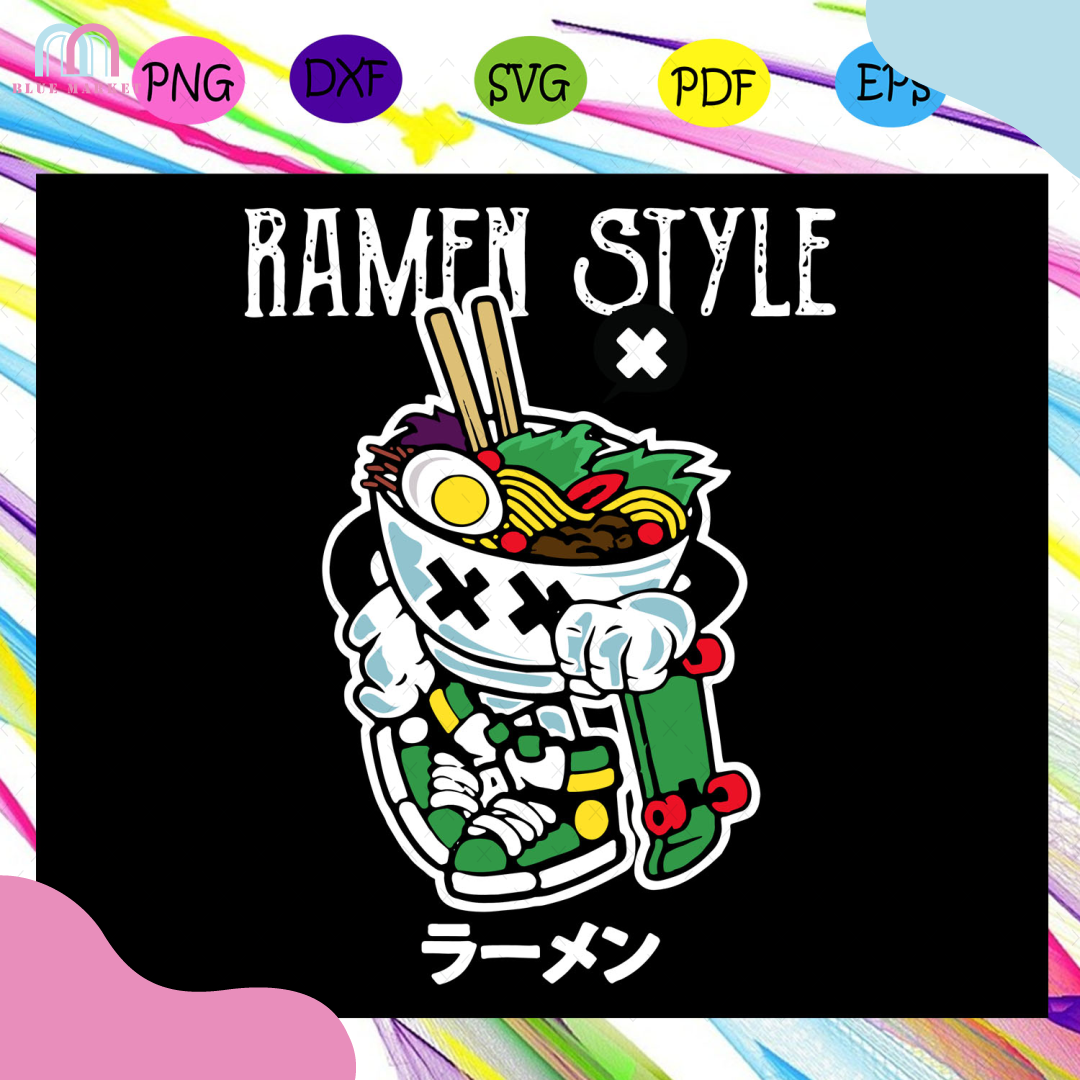 Ramen Style Svg TD08082020 | Inspire Uplift