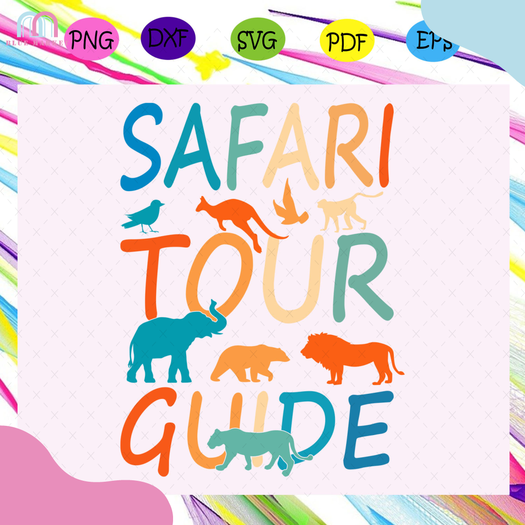 Safari tour guide svg TD1008202 | Inspire Uplift