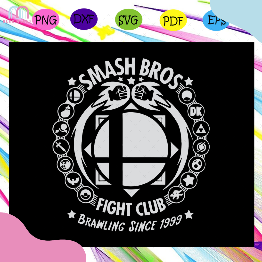 Super Smash Bro Svg | Inspire Uplift