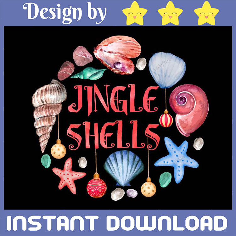 Jingle Shells SVG | Tropical Christmas svg | Christmas in Ju | Inspire ...