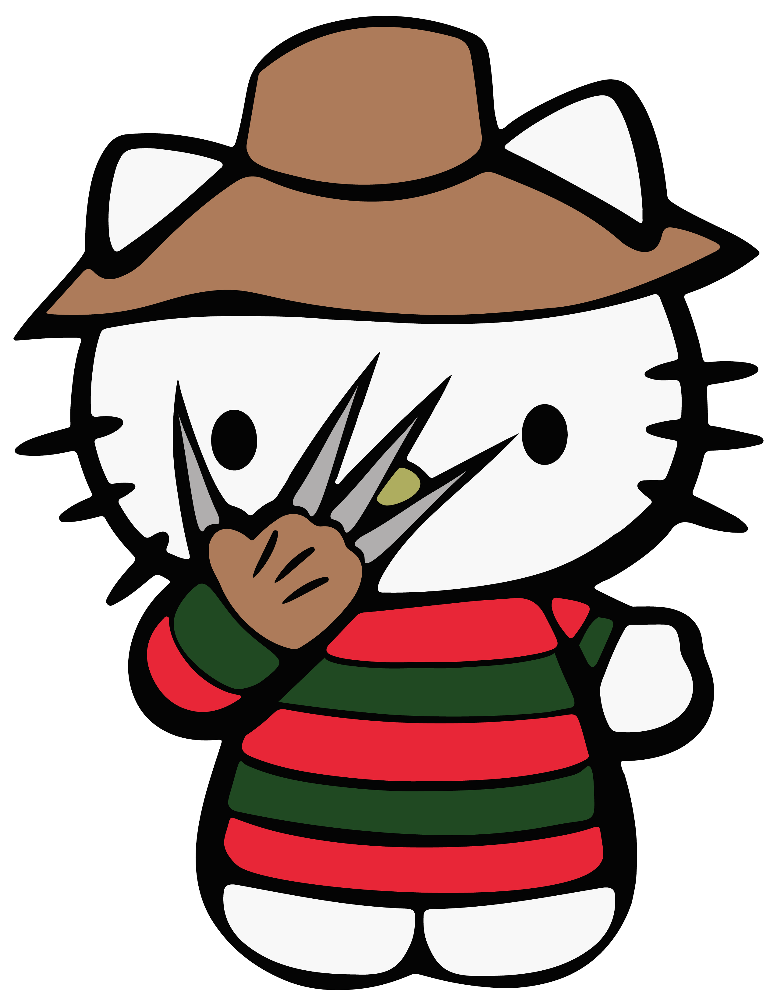 Hello Cats Horror Halloween Svg Png, Layered Hello Cat Svg, | Inspire ...