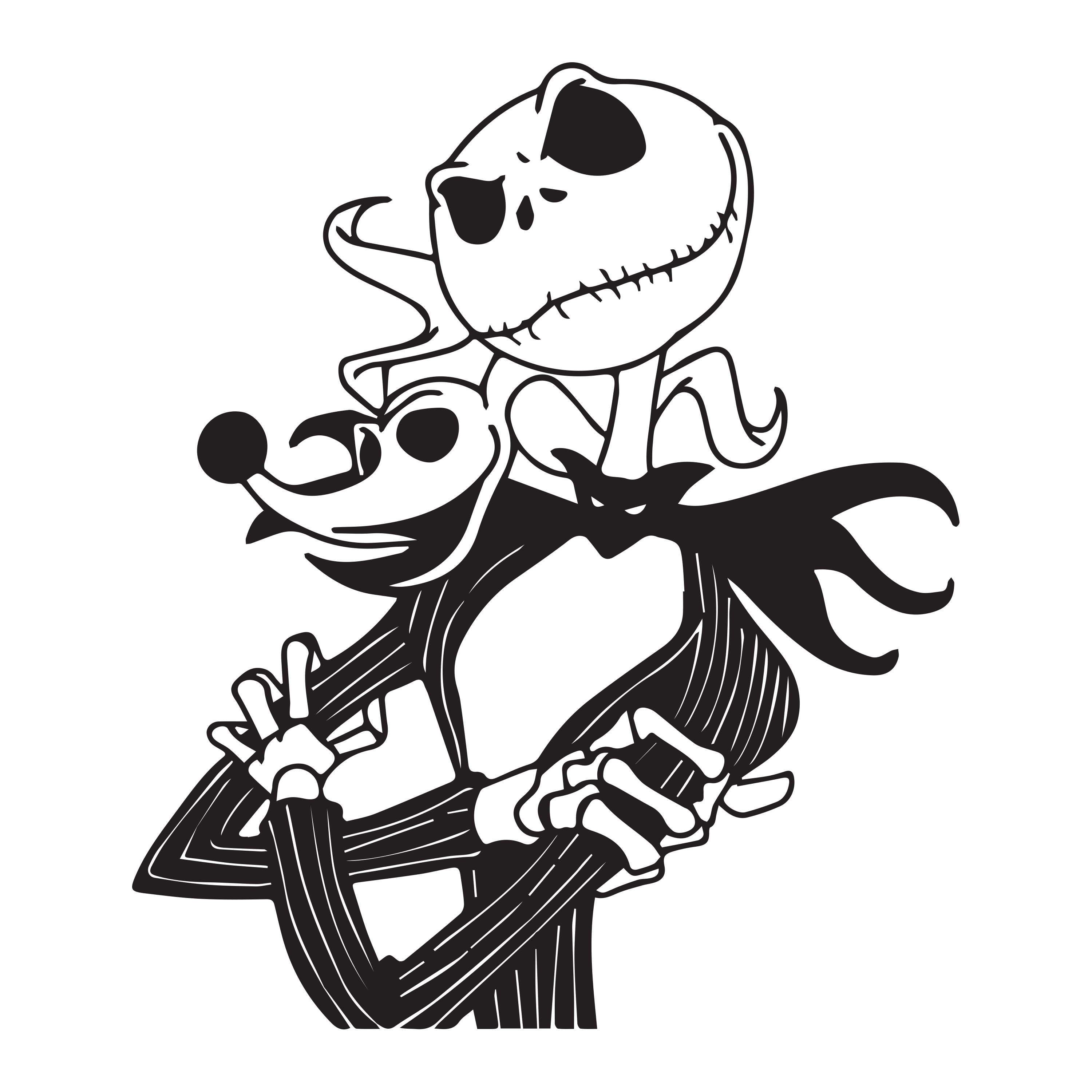 Nightmare Friends Svg, Nightmare Before Christmas Svg, Hallo | Inspire ...