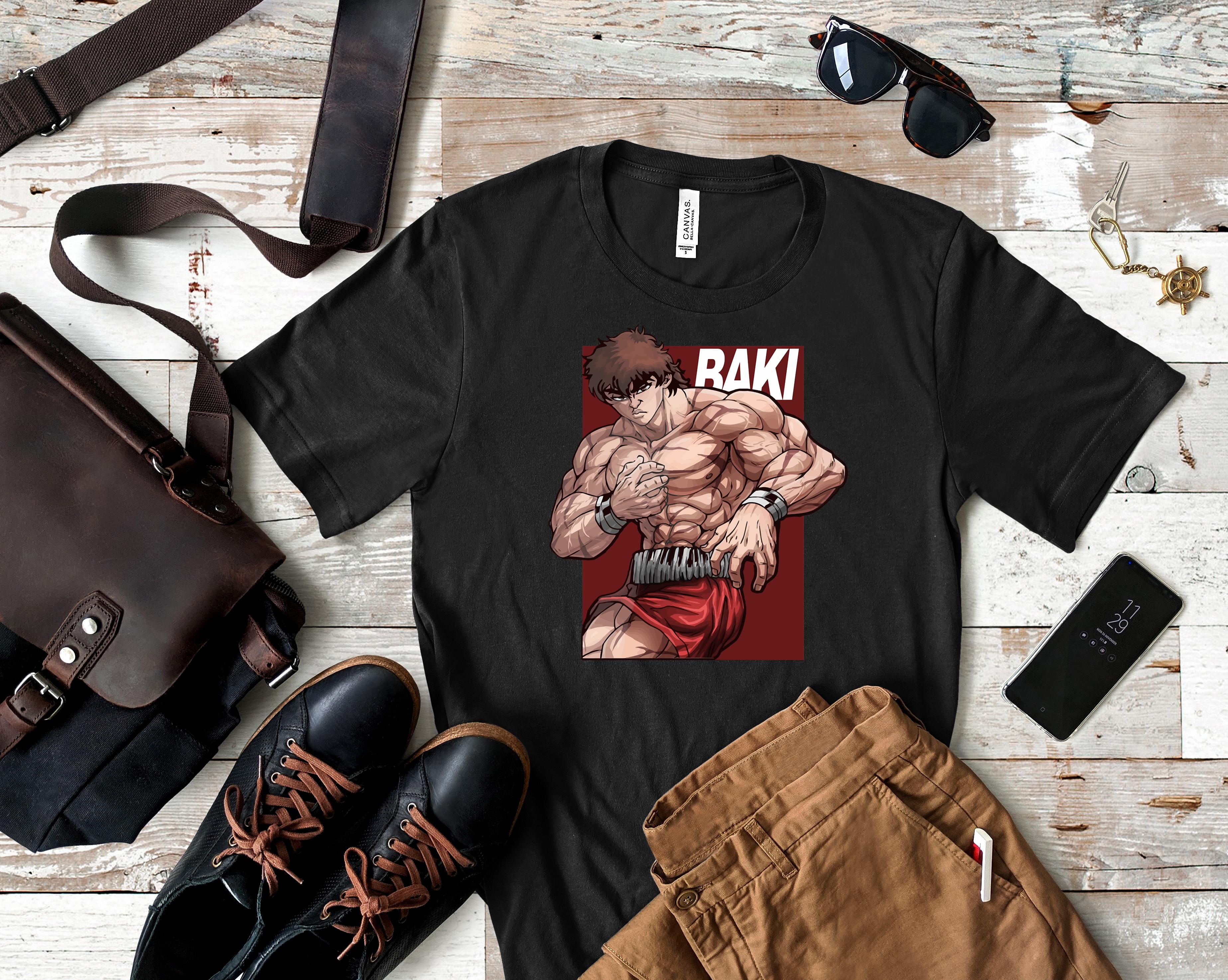 Baki The Grappler Shirt, Baki The Grappler T Shirt, Baki The | Inspire ...
