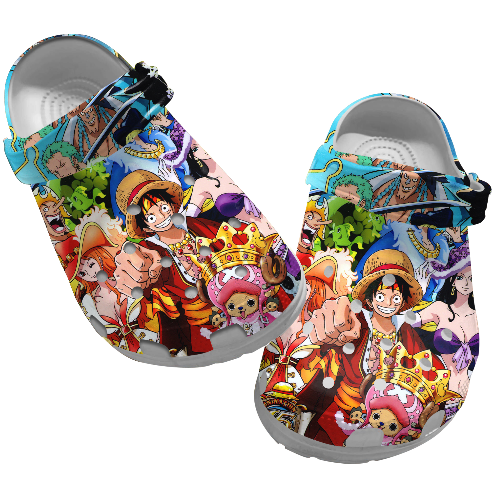 Monkey D Luffy Crocs, One Piece Crocs, One Piece Clog Shoes - Inspire ...