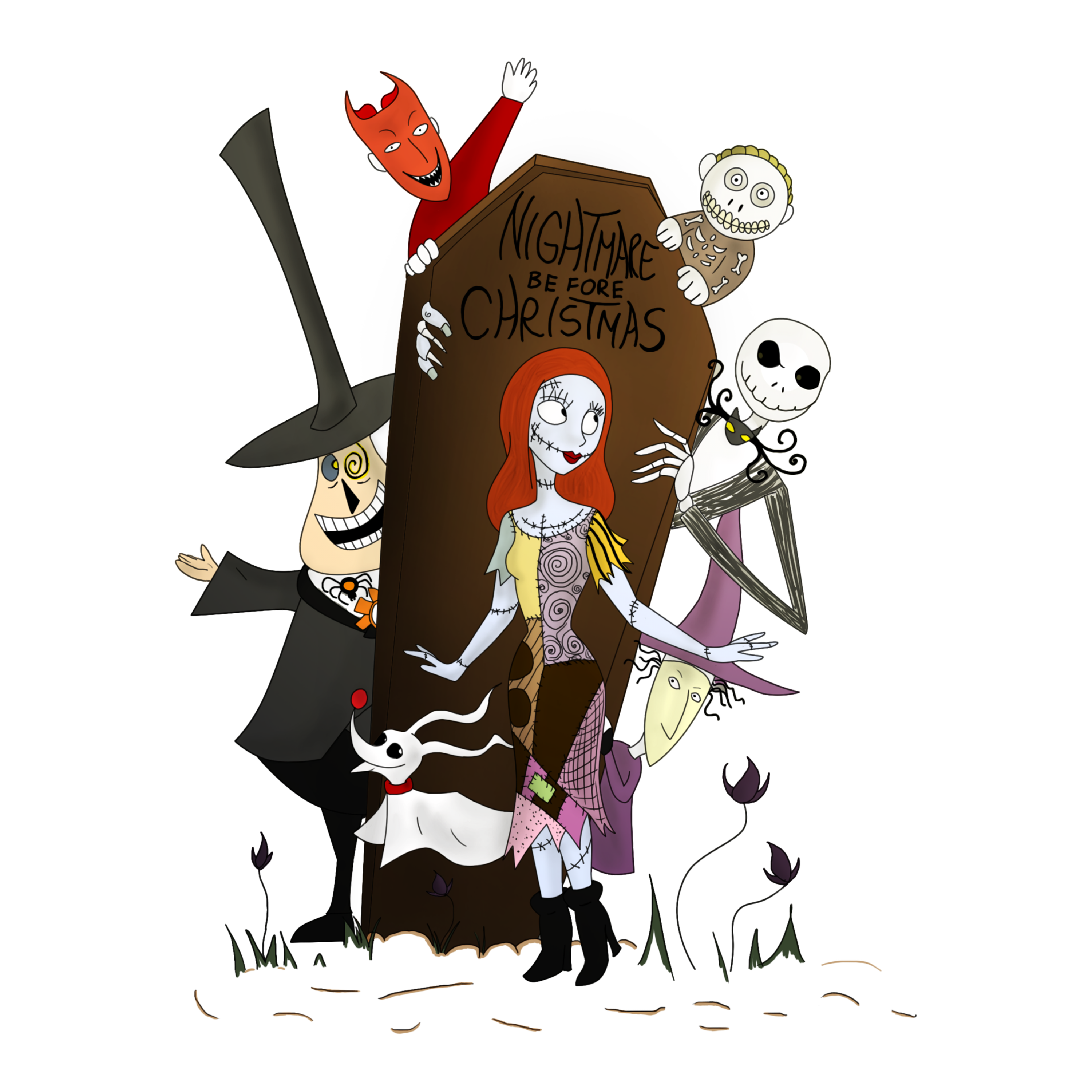 Nightmare Friends Svg, Nightmare Before Christmas Svg, Hallo | Inspire ...