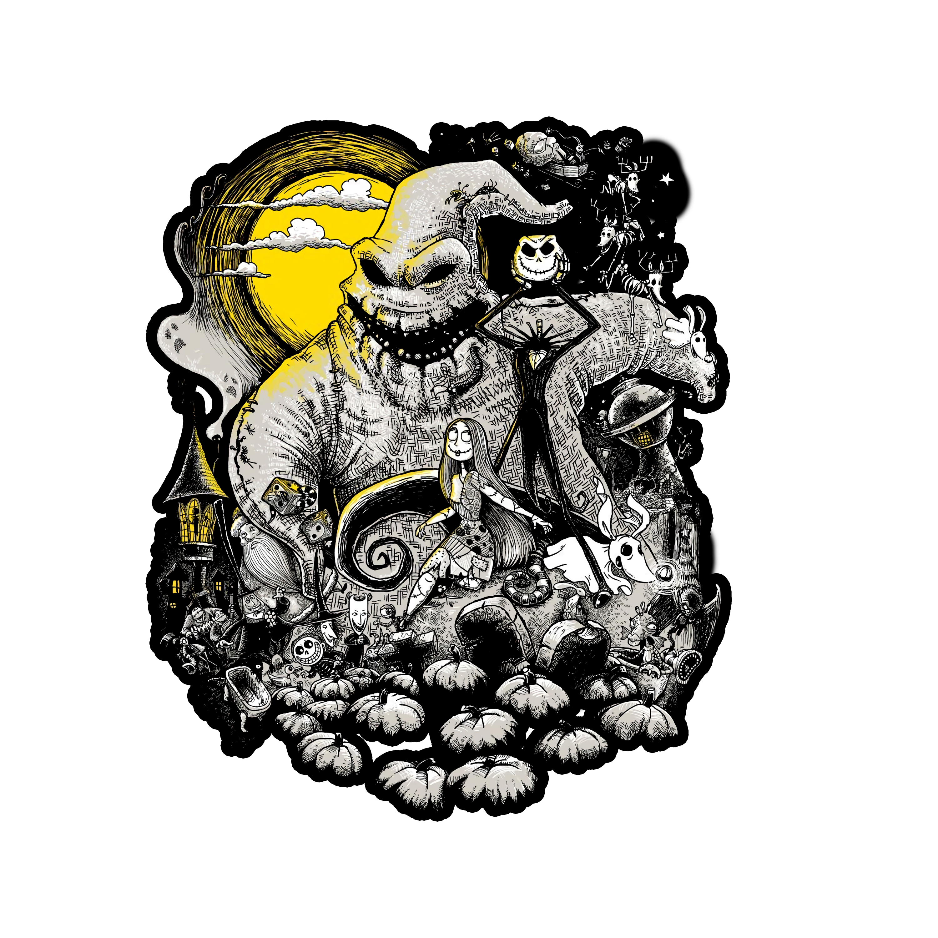 Nightmare Friends Svg, Nightmare Before Christmas Svg, Hallo | Inspire ...