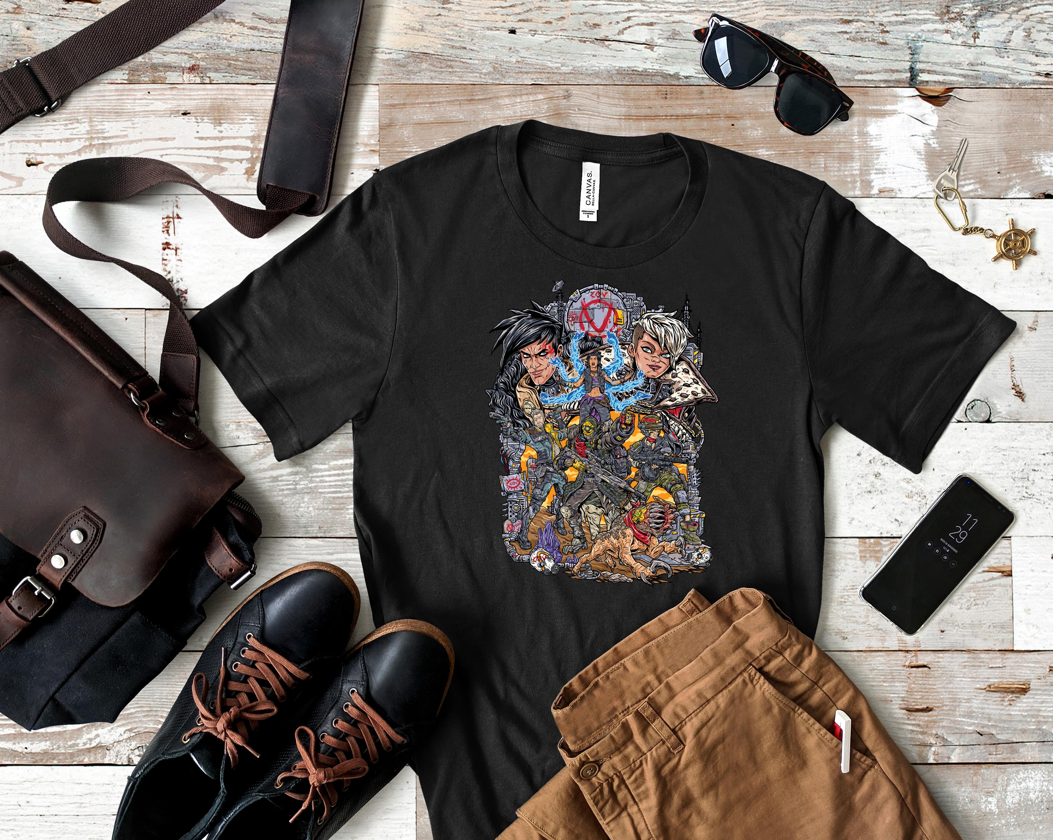 Borderlands Shirts - Gaming T-shirts | Inspire Uplift