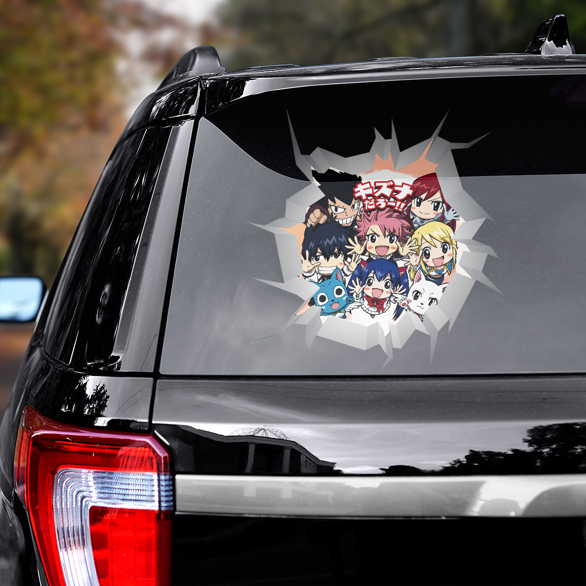 Fairy Tail Sticker, Fairy Tail Decal, Anime Decal For Car, A | Inspire ...