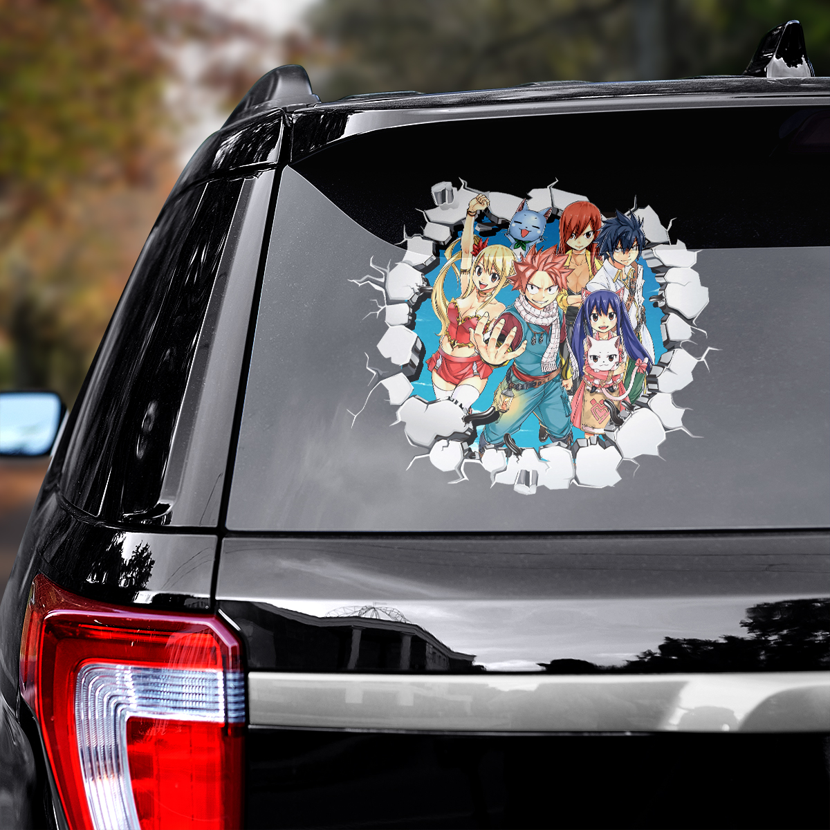 Fairy Tail Sticker, Fairy Tail Decal, Anime Sticker For Car, | Inspire ...
