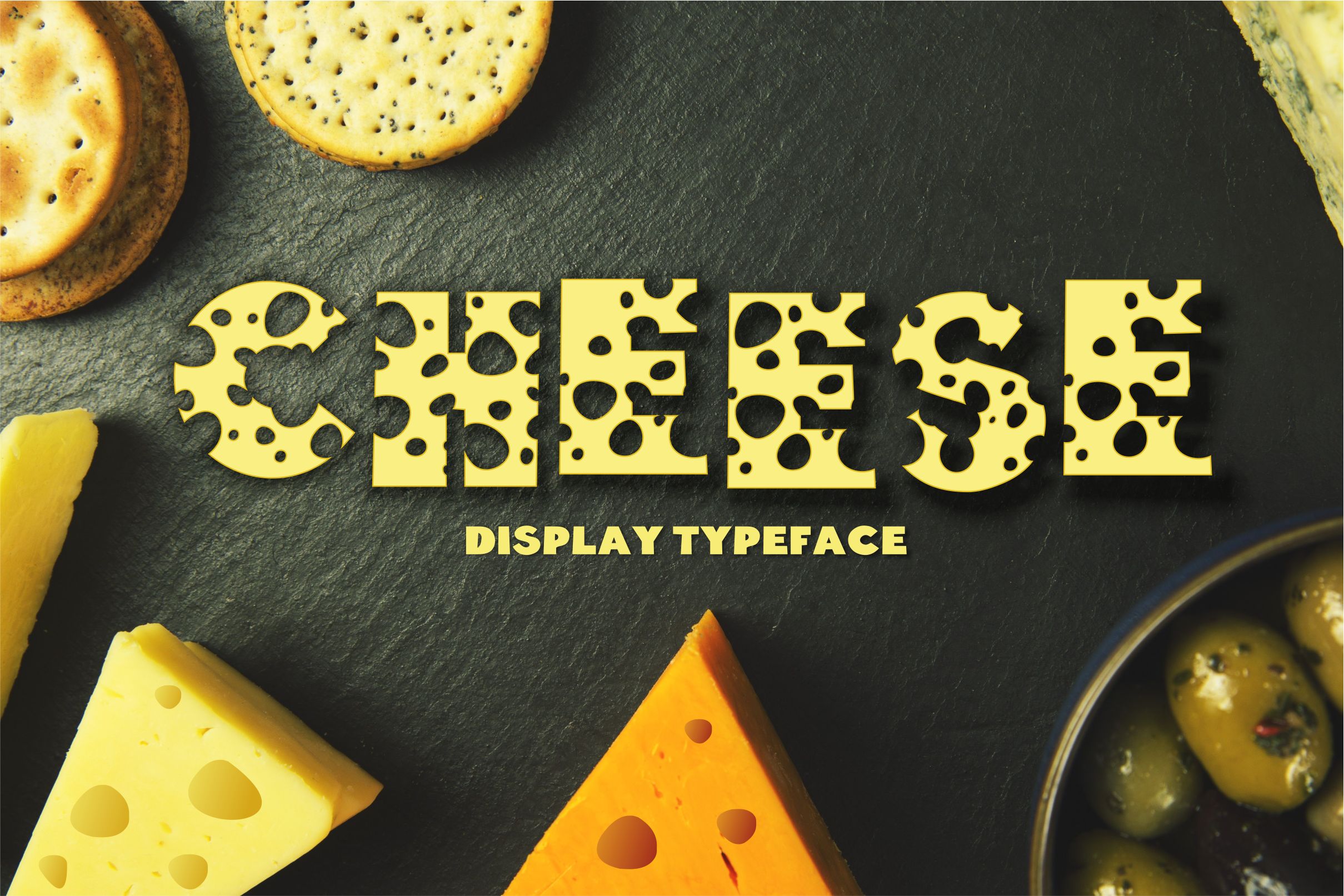 Cheese font | food font, cheese alphabet, cheese letters, fo | Inspire ...