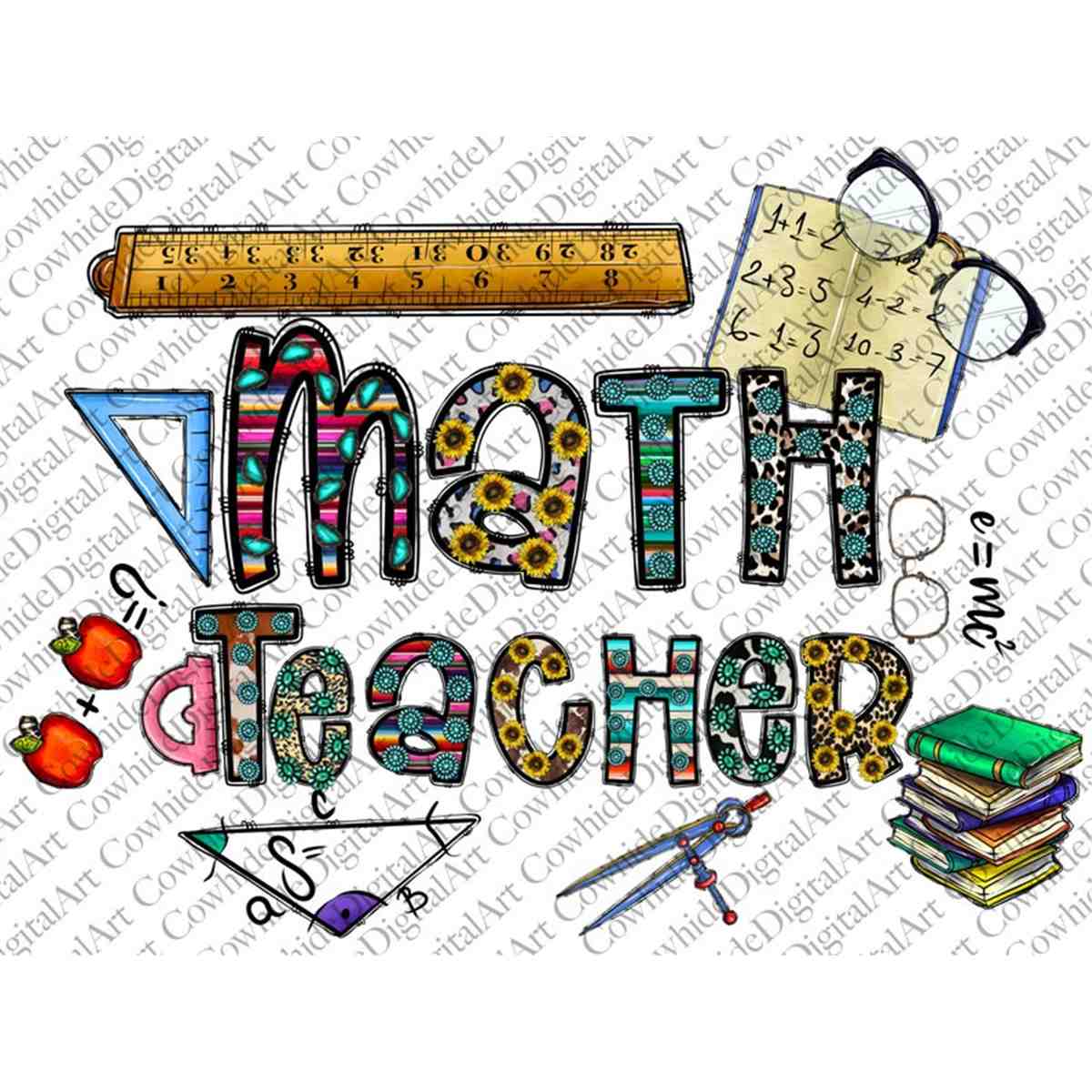 Math Teacher Png, Western PNG, Sunflower Png, Mathematics te | Inspire ...