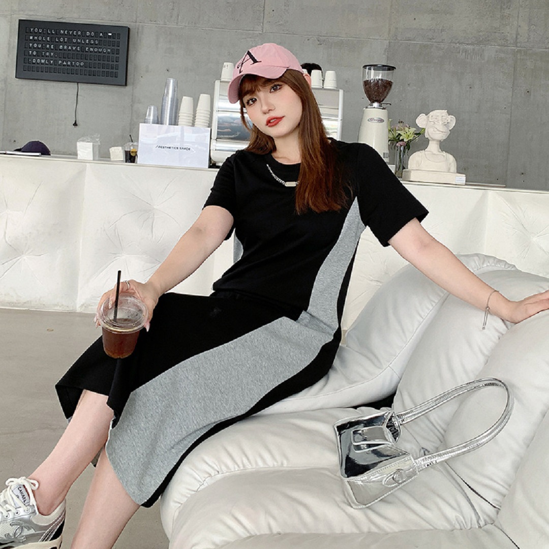 Summer new plus size women's waist high-end exquisite dress | Inspire ...