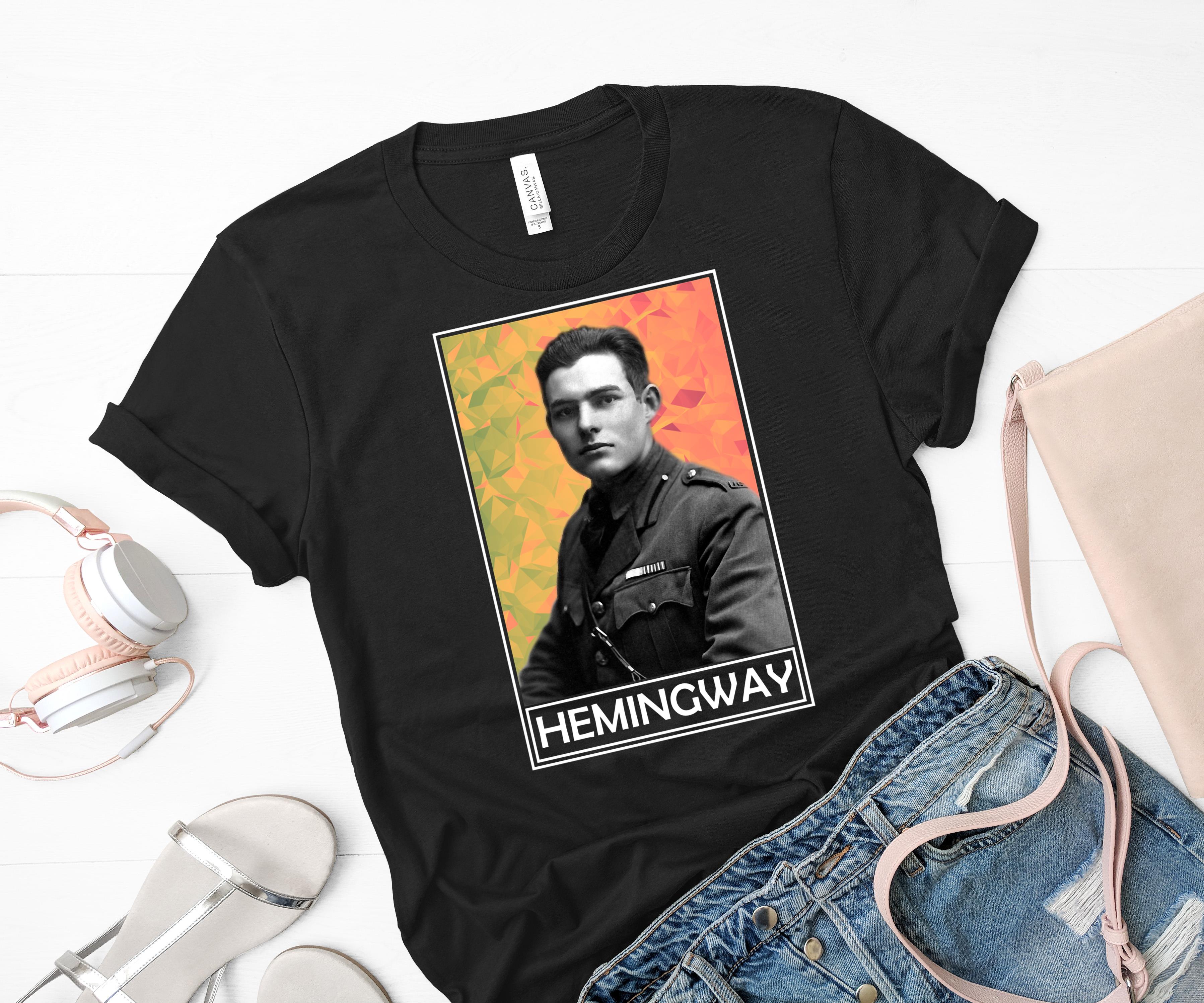 Ernest Hemingway Shirt, Ernest Hemingway 1921 T Shirt, Ernes | Inspire ...