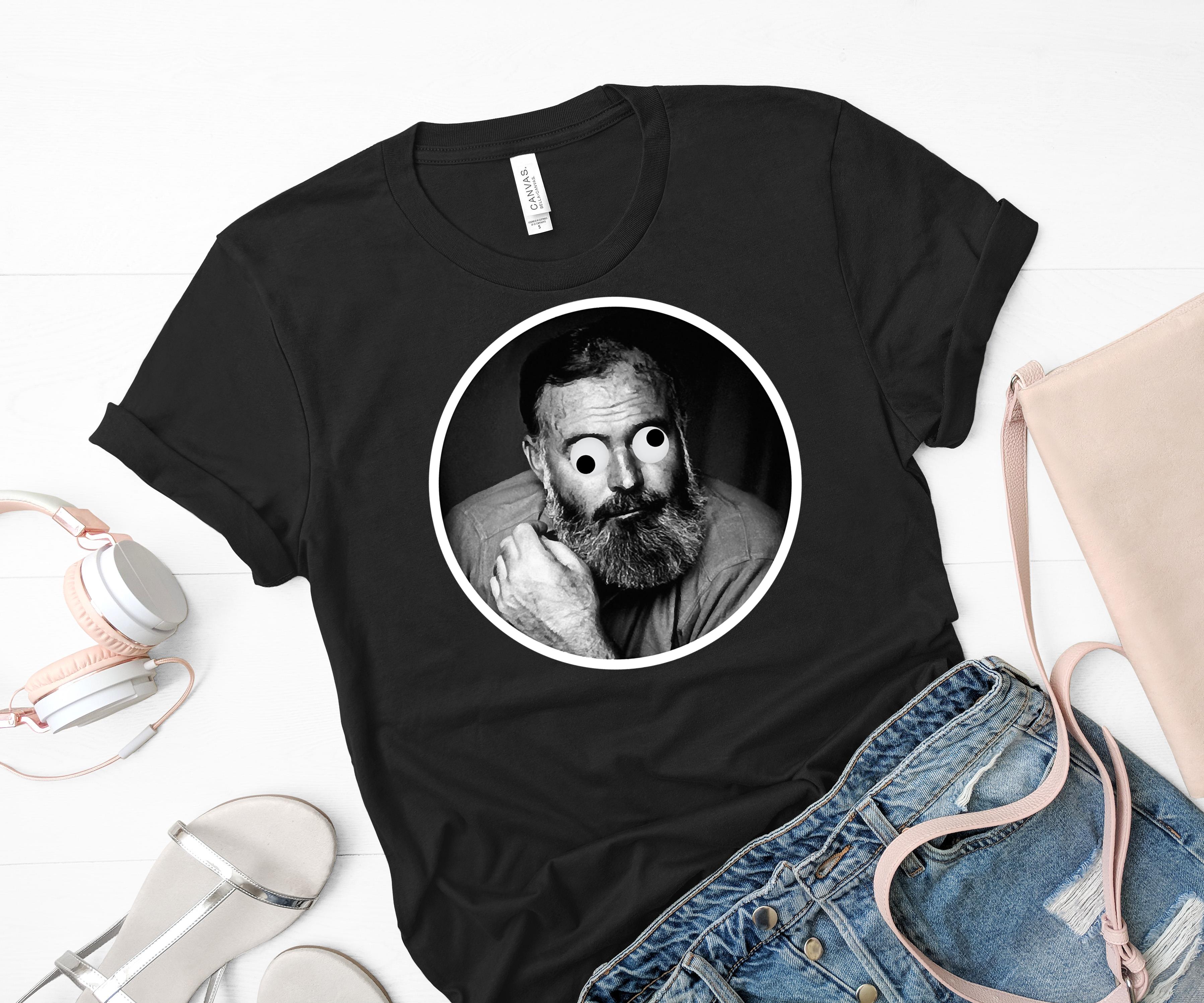 Ernest Hemingway Shirt, Ernest Hemingway Meme T Shirt, Ernes - Inspire ...