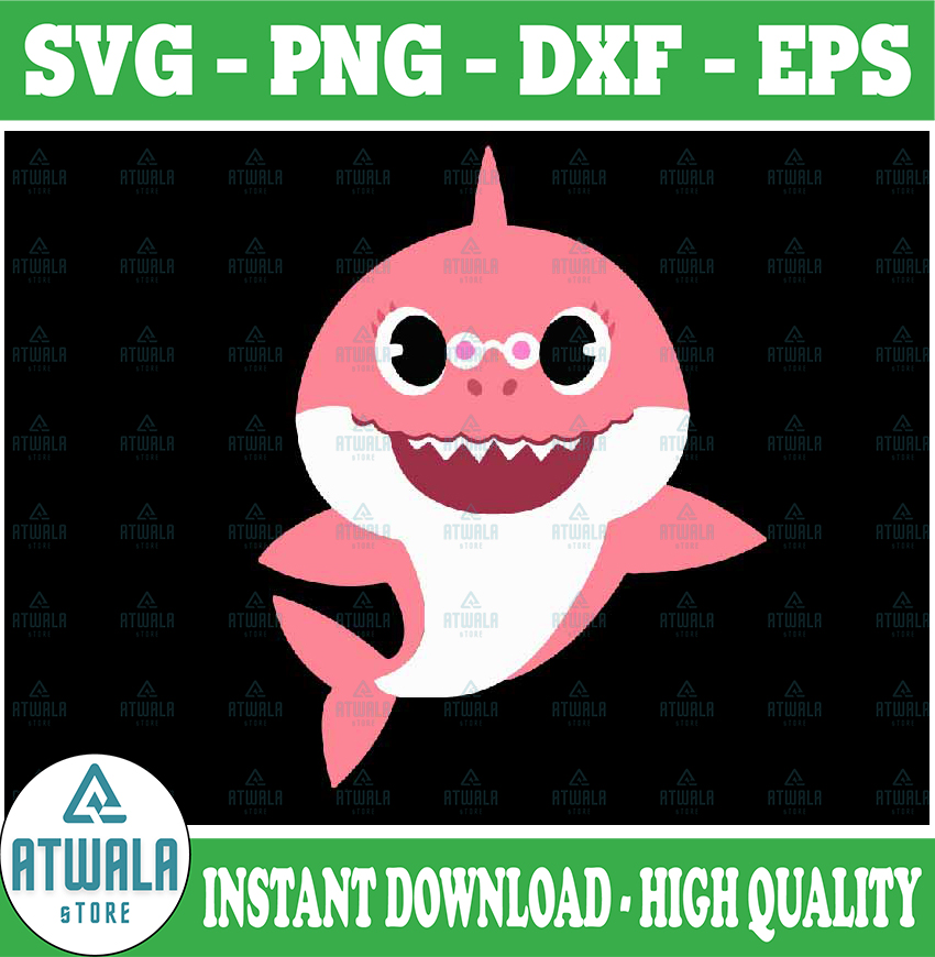 Grandma Shark SVG, Cricut Cut files, Shark Family doo doo do | Inspire ...