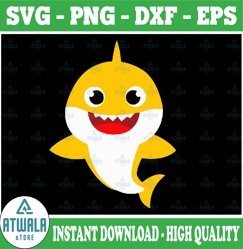 Baby Shark SVG, Cricut Cut files, Shark Family doo doo doo V - Inspire ...