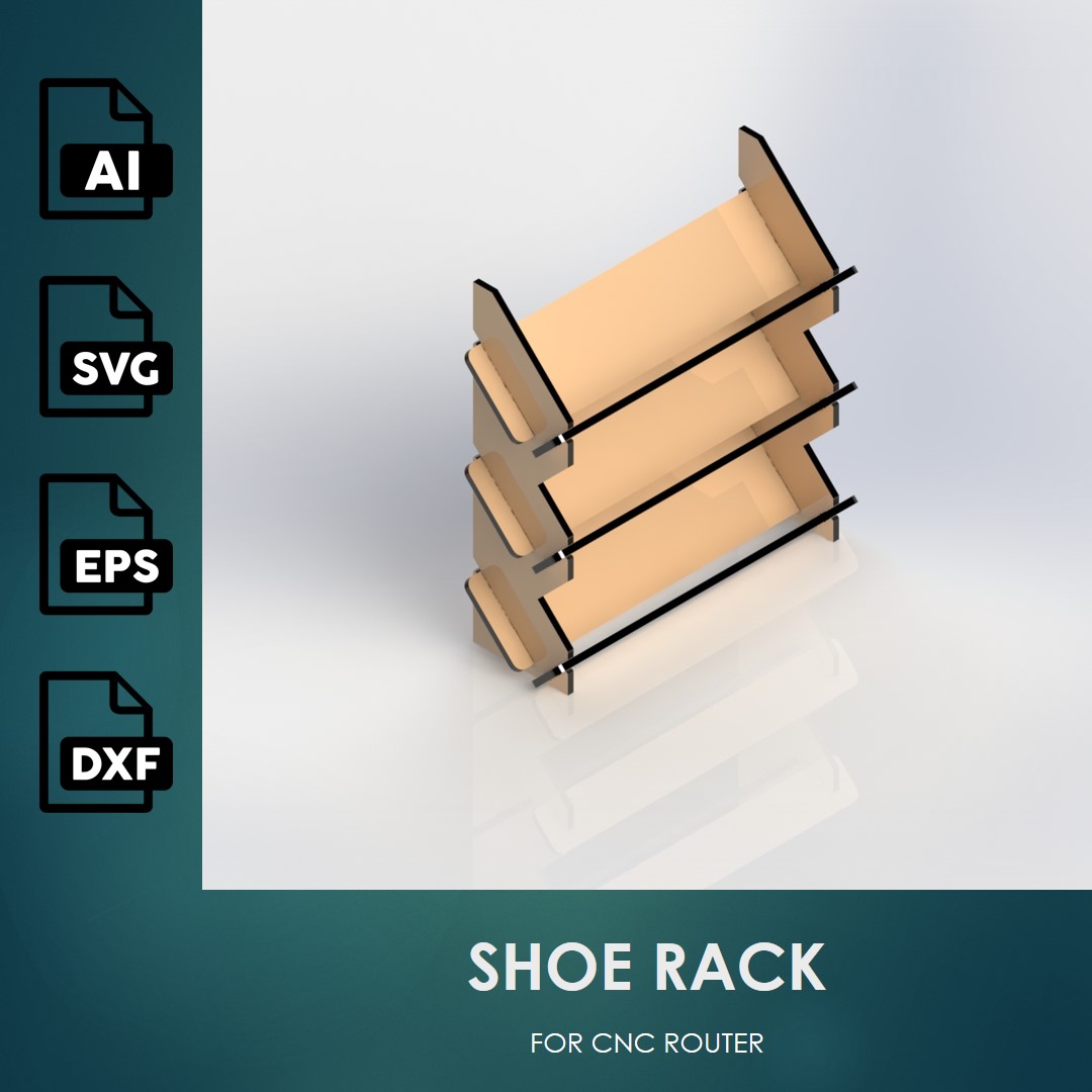 Shoe Rack Plan | Inspire Uplift