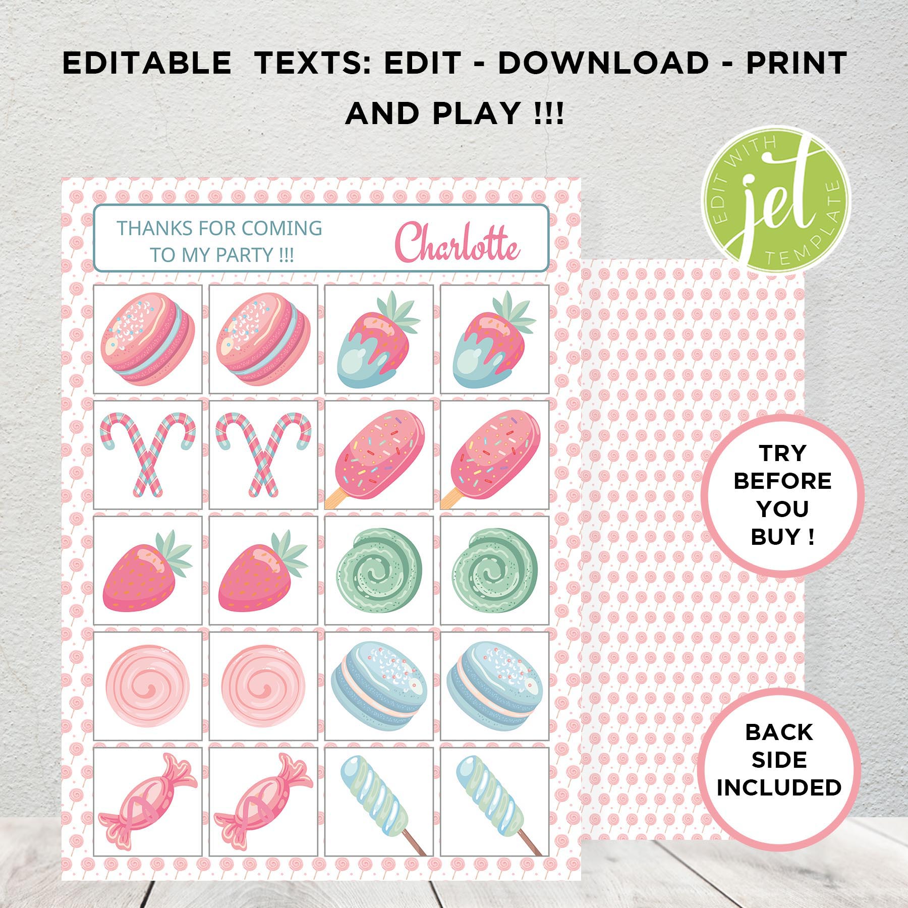 Candyland Memory Game, Kids Games, Matching Game | Inspire Uplift