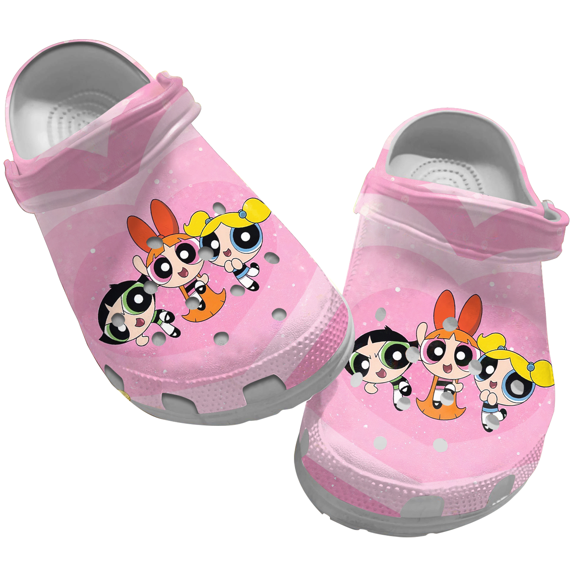Powerpuff Girls Crocs, Powerpuff Girls Anime Clog Shoes Unis - Inspire ...