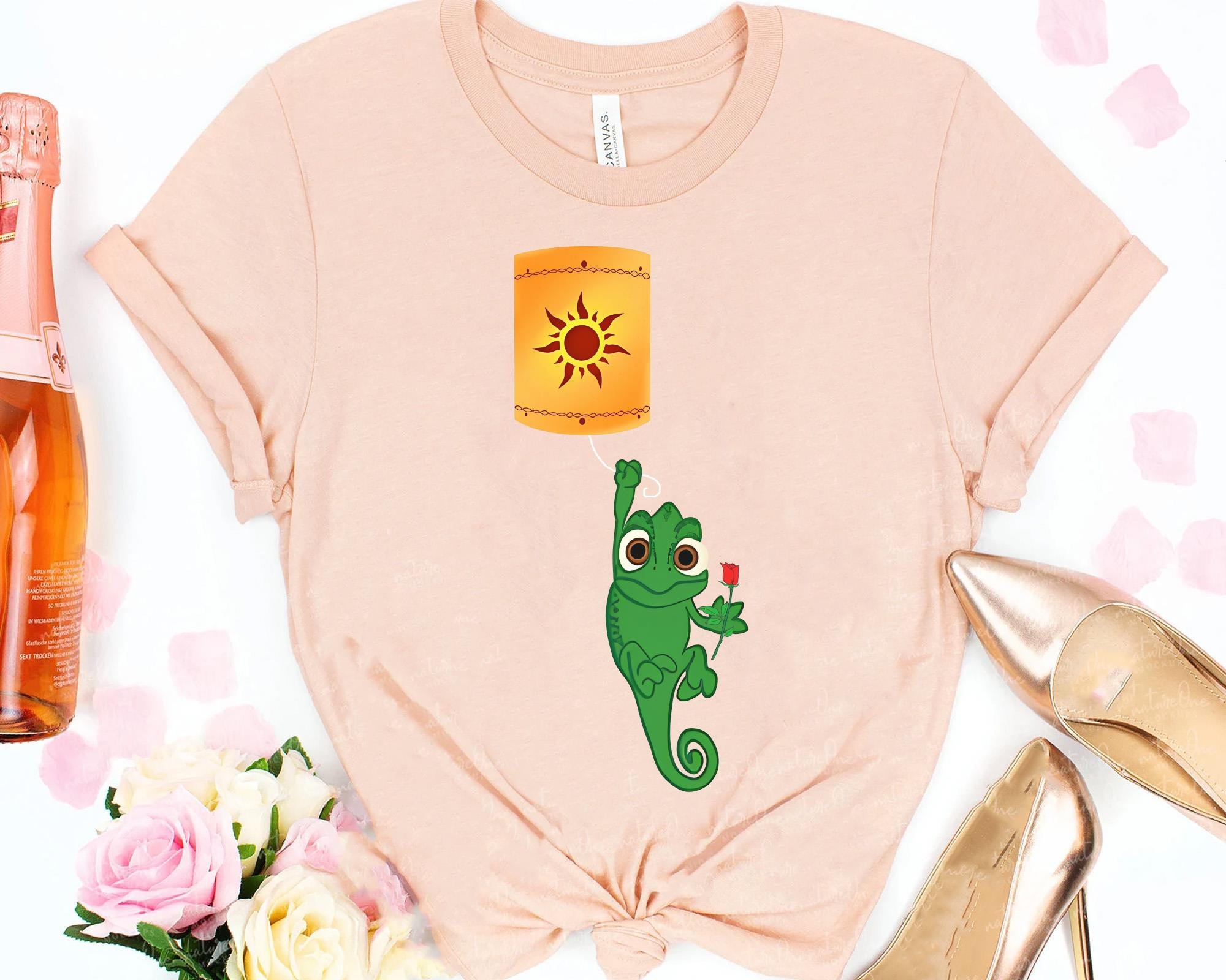 Disney Tangled Cute Pascal With Lantern And Ros | Inspire Uplift