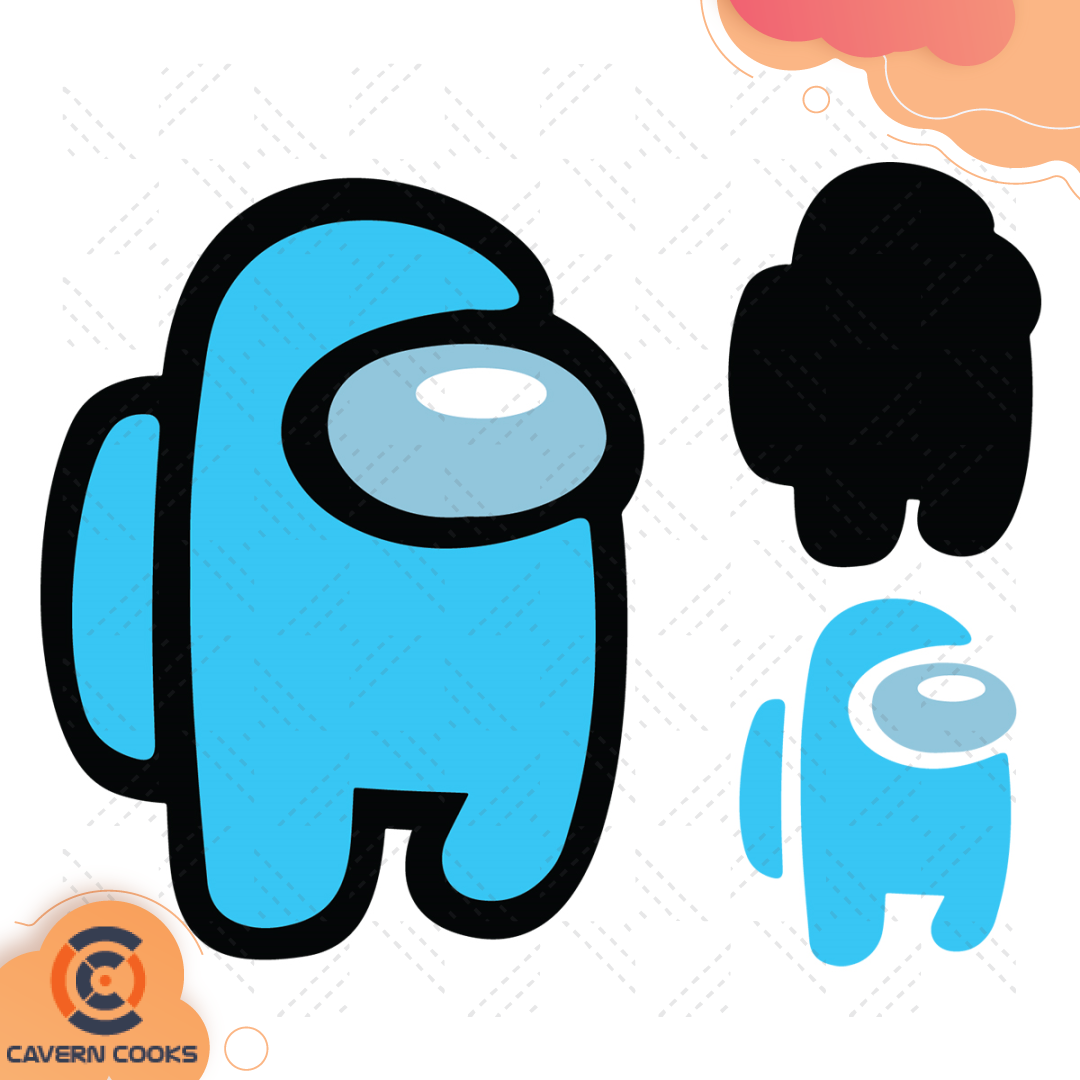 Among Us Cyan Impostor Svg, Among Us Svg, Cyan Imp | Inspire Uplift