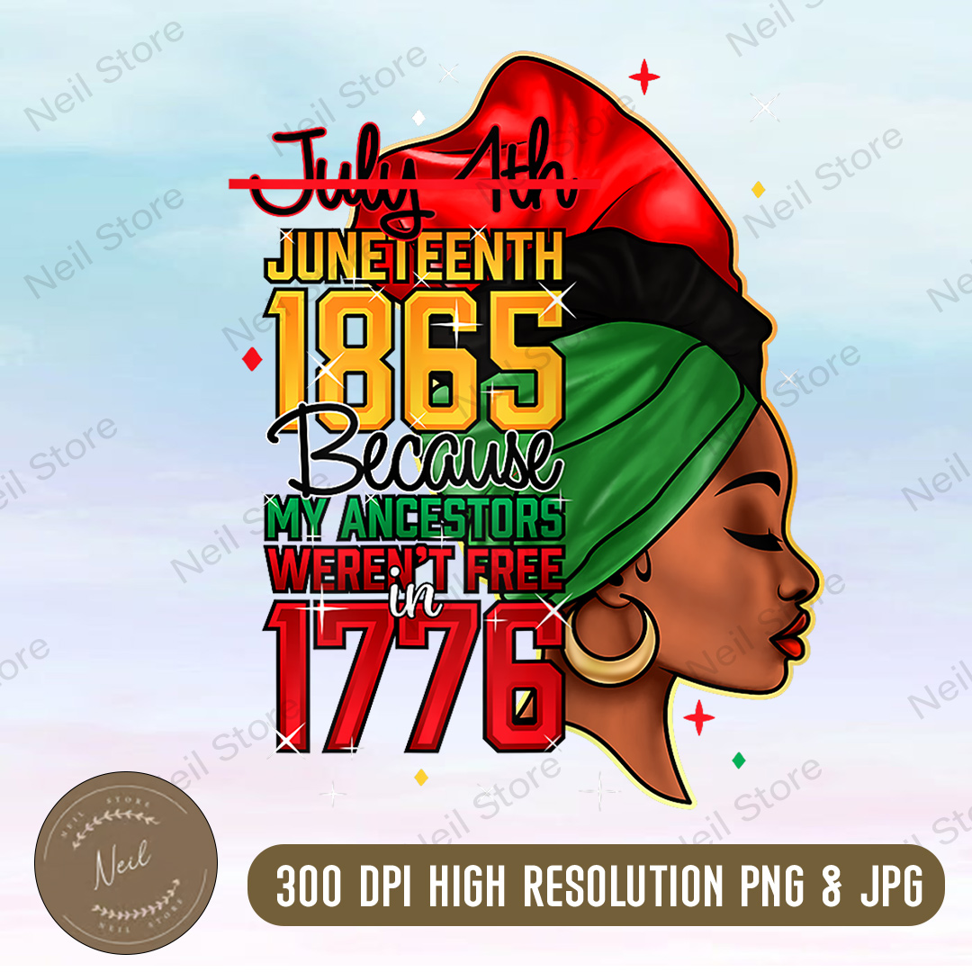 Juneteenth PNG, Juneteenth Sublimation Png, Free-Ish, Black | Inspire ...