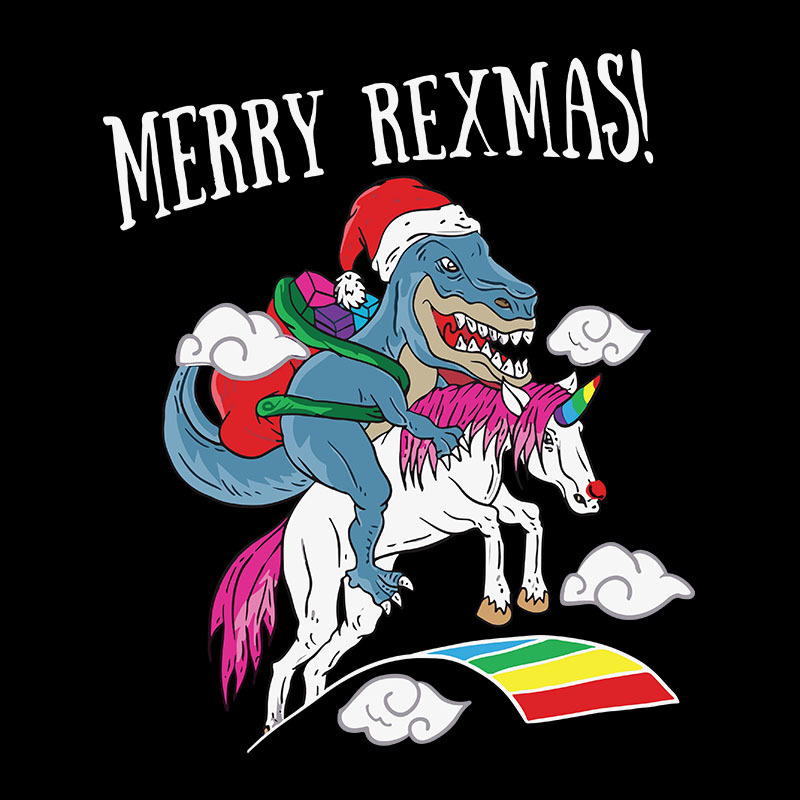Merry Rex-Mas svg, Unicorn Christmas, Christmas Svg, Christm | Inspire ...