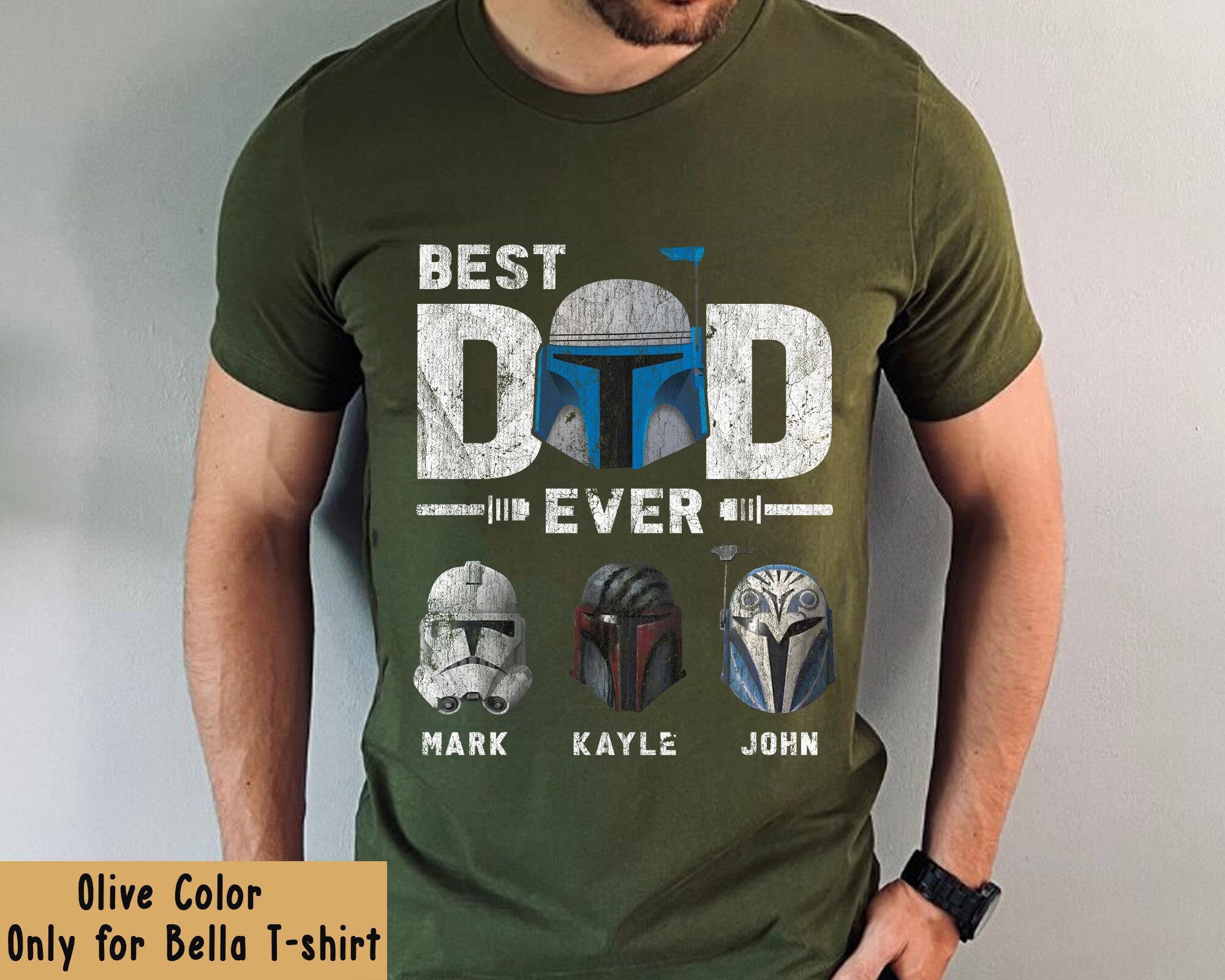 Personalized Best Dad Ever Jango Fett Clone Tro | Inspire Uplift
