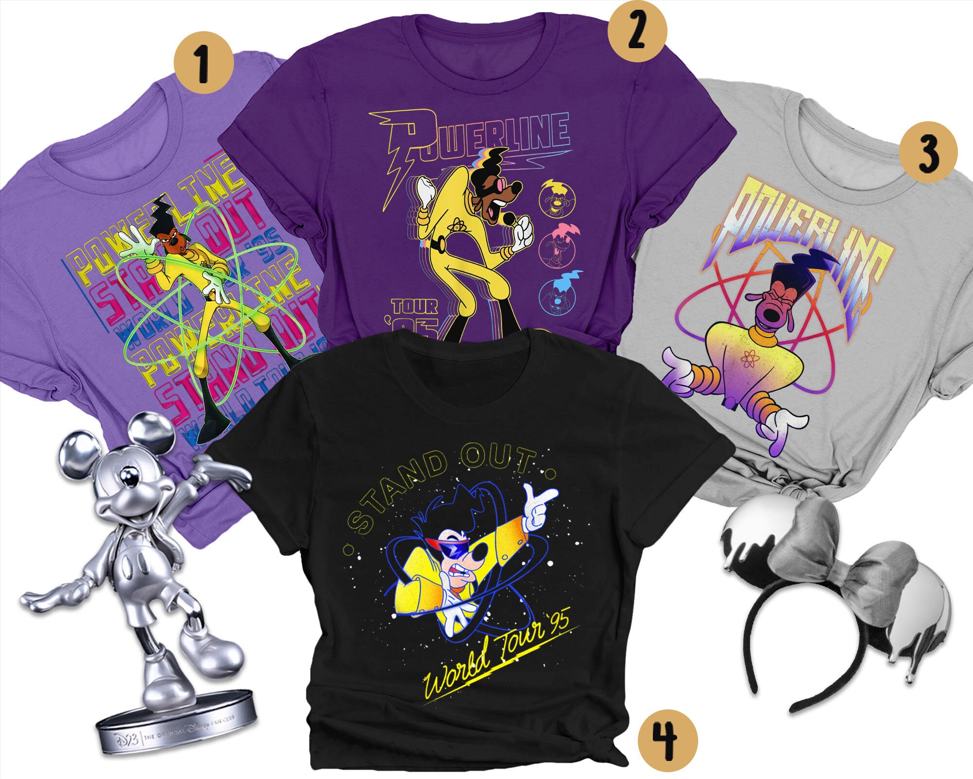 Powerline Stand World Out Tour A Goofy Movie Di | Inspire Uplift