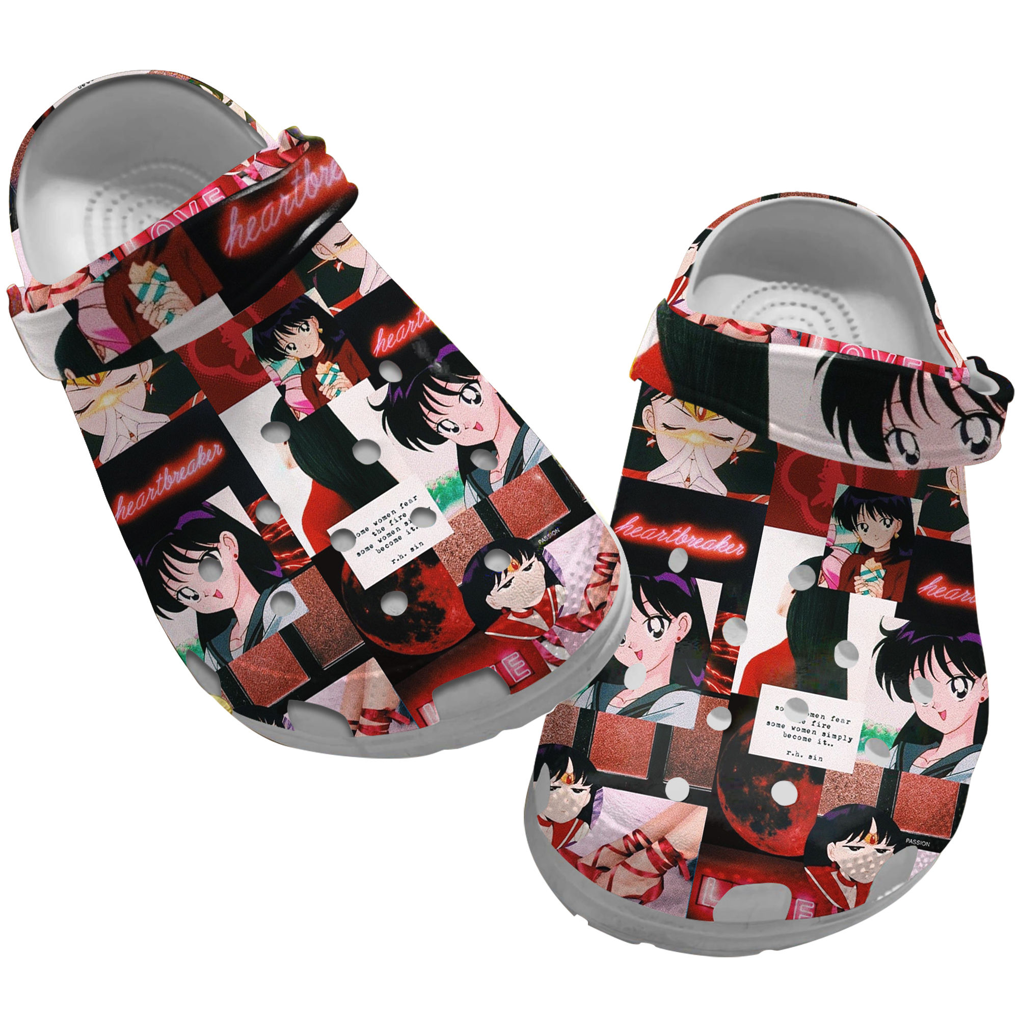 Sailor Moon Sandals, Sailor Moon Crocs, Anime Crocs, Anime C | Inspire ...