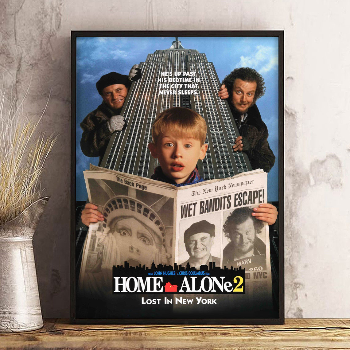 Home Alone Poster, Home Alone Wall Art, Movie Home Decor, Ho | Inspire ...