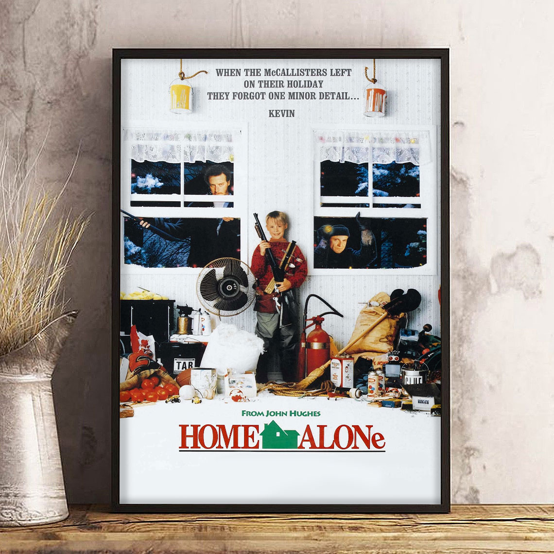 Home Alone Poster, Home Alone Wall Art, Home Alone Decoratio | Inspire ...