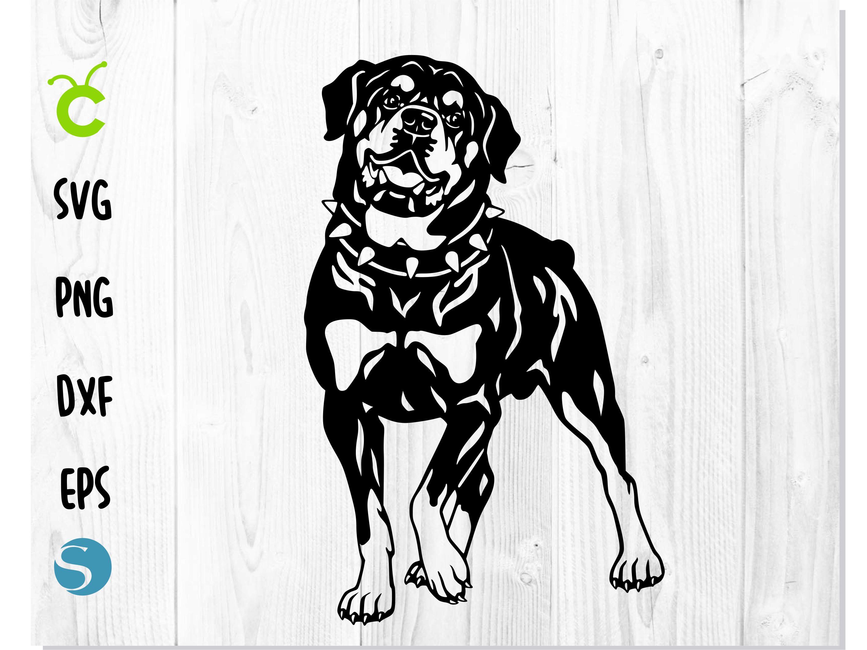 Dog Rottweiler SVG Stencil | Dog svg, Rottweiler svg, Rottwe | Inspire ...