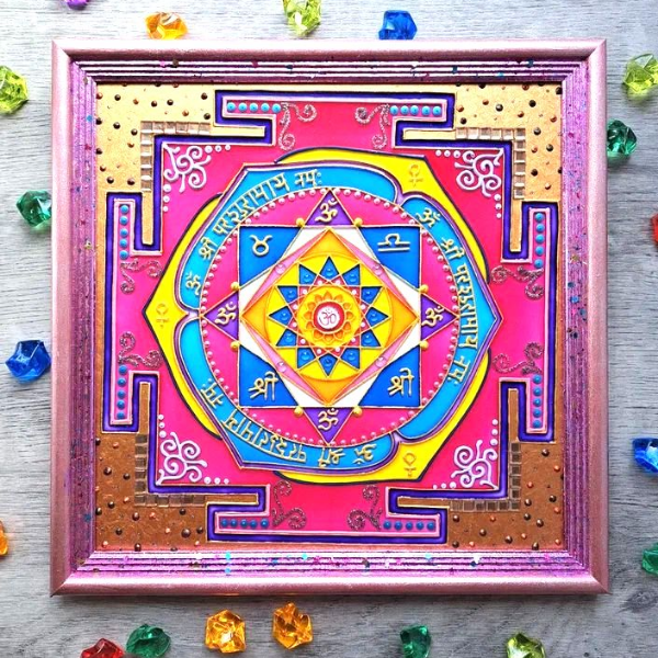 Venus Shukra yantra Handpainted Vedic astrology Vastu Jyotis | Inspire ...