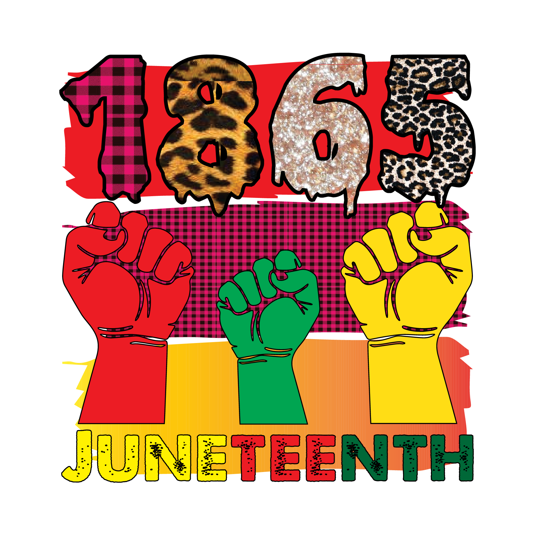 1865 Juneteenth Png, Juneteenth Png, Free-ish Png, Melanin P | Inspire ...