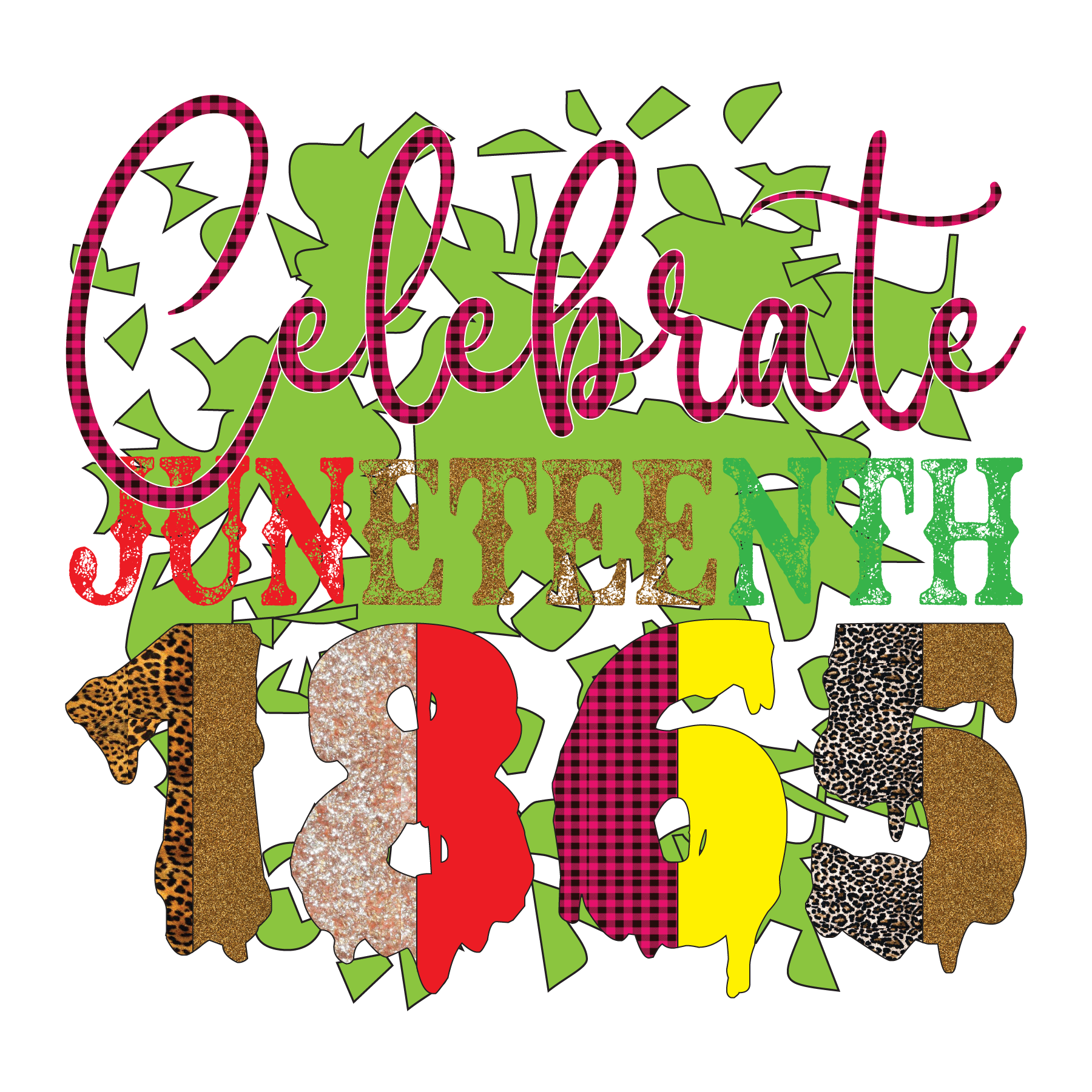 Celebrate Juneteenth 1865 Png, Juneteenth Png, Free-ish Png, | Inspire ...