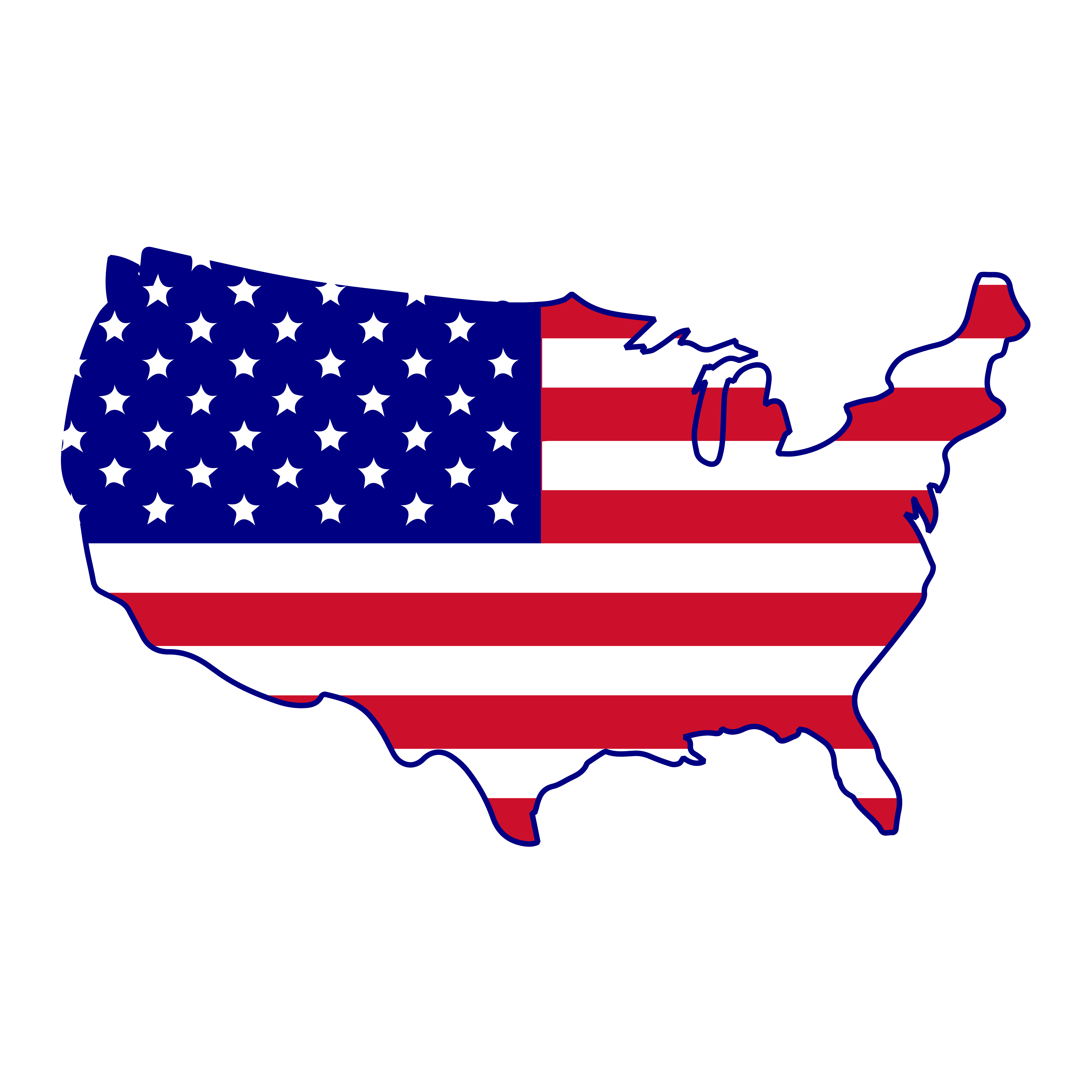 4th July Map SVG, 4th of July SVG, Independence Day Svg, Am | Inspire ...