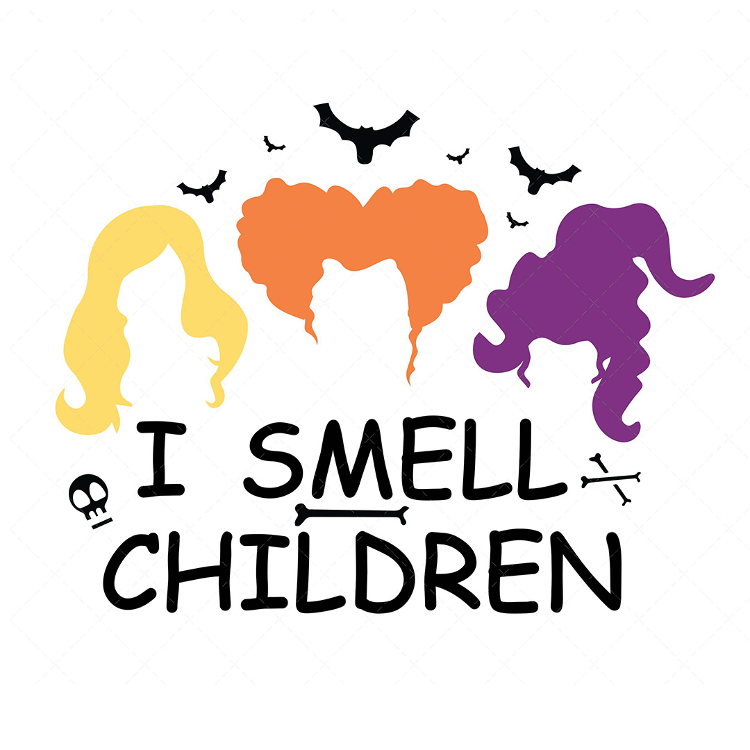 I Smell Children SVG, PNG, PDF, Sanderson Sisters SVG - Inspire Uplift