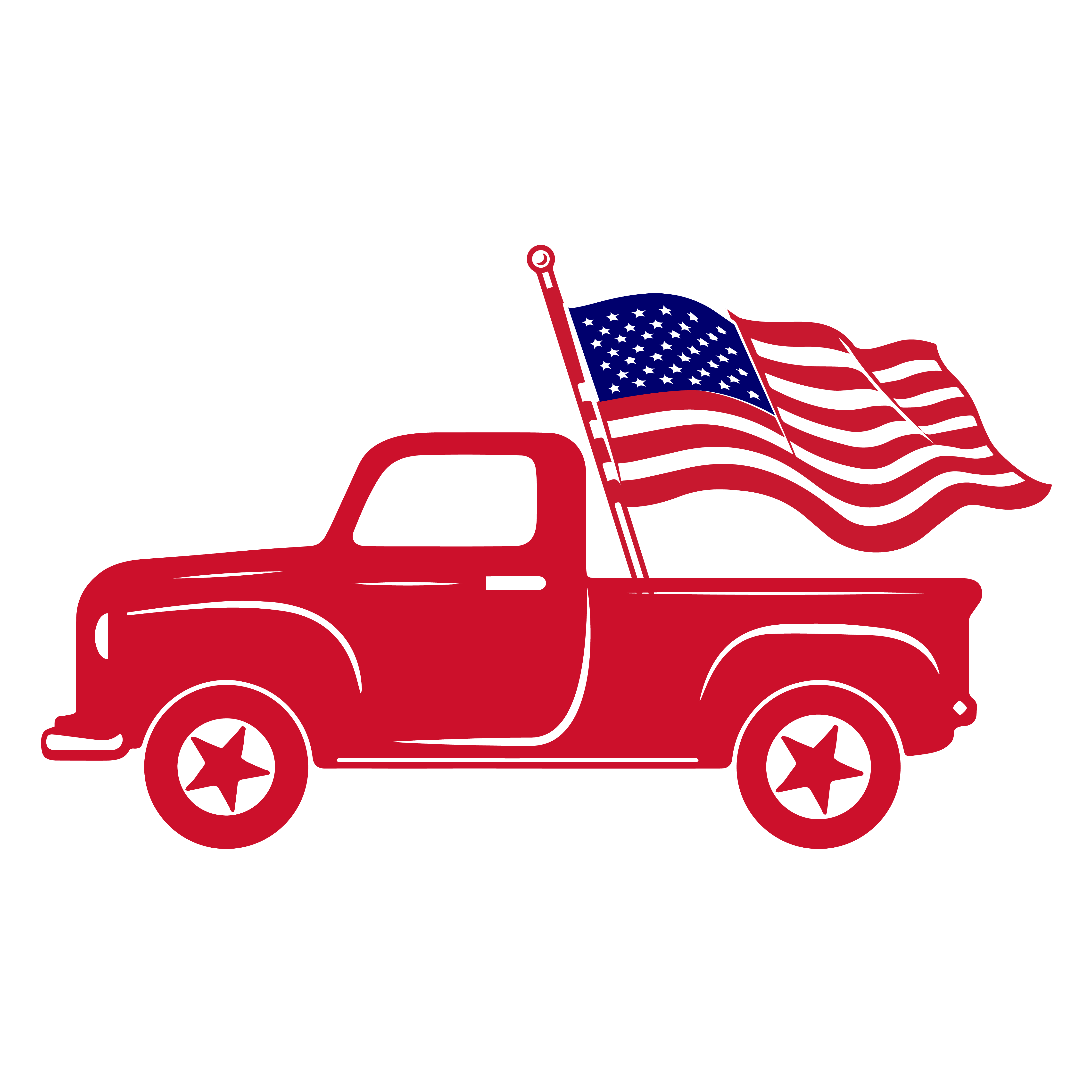 America Truck SVG, 4th of July SVG, Independence Day Svg, Am | Inspire ...